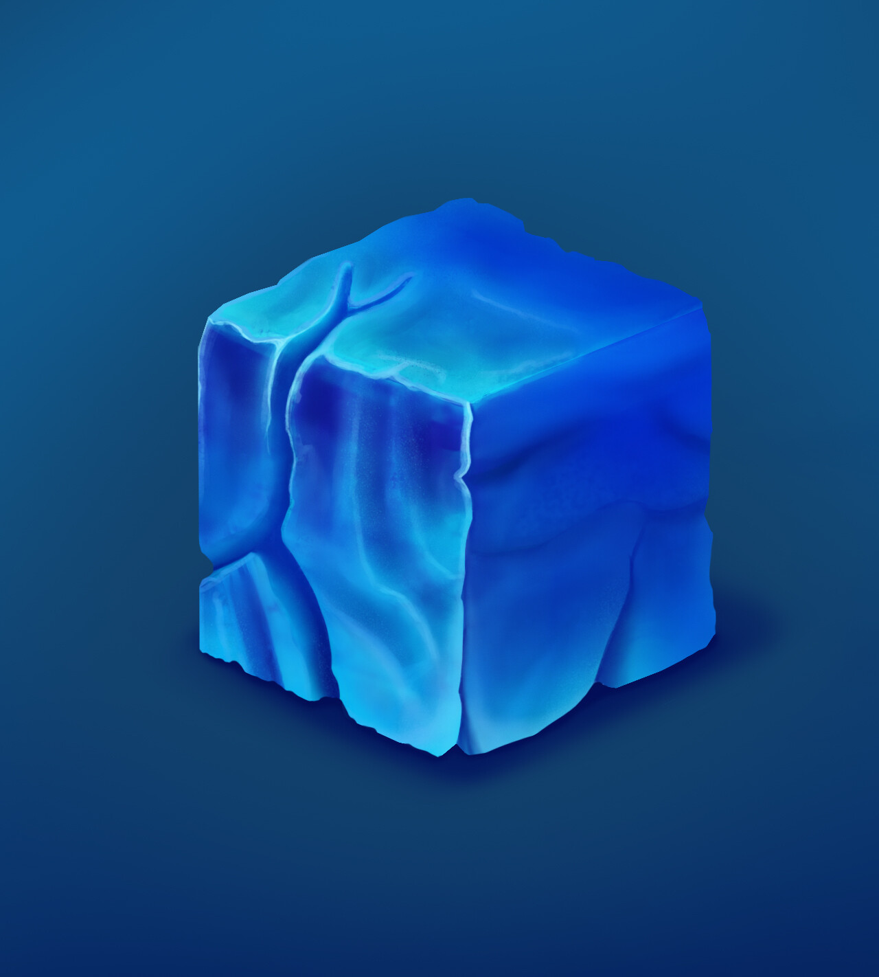 ArtStation - Ice cube