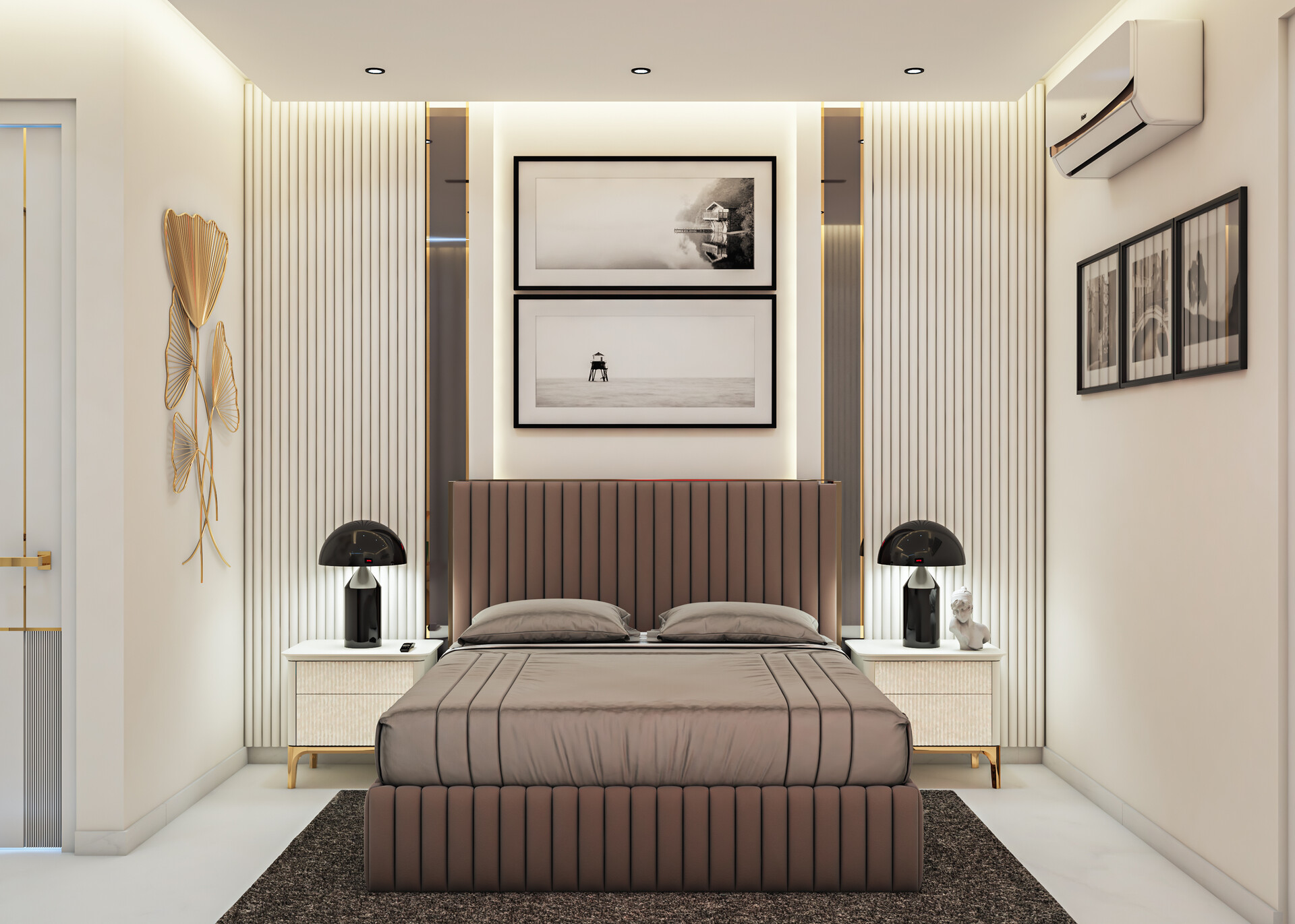 ArtStation - Bedroom Modeling Concept_01