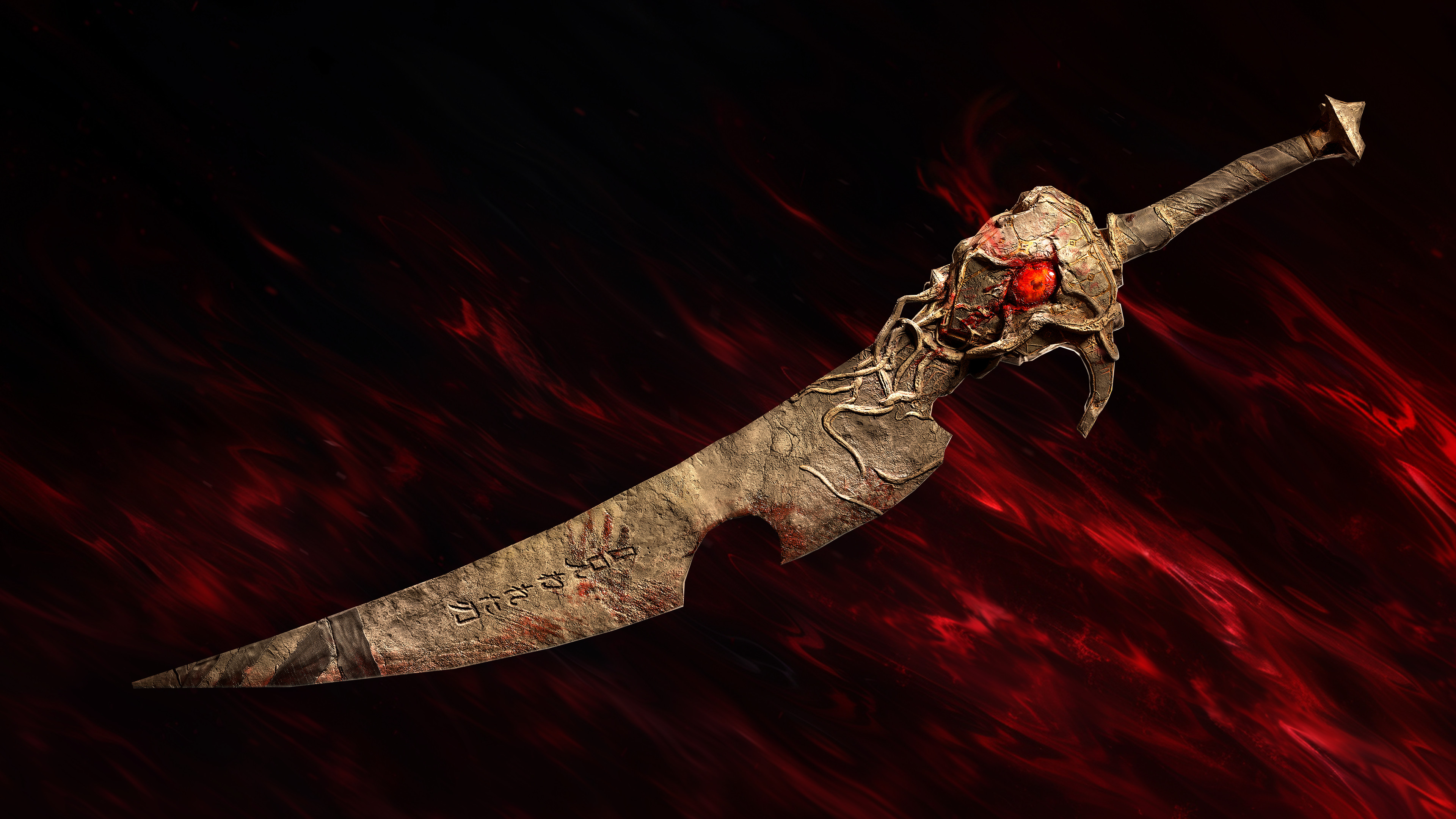 Cursed Blade - 2,4 K Tris by Yexil : r/ImaginaryArtifacts