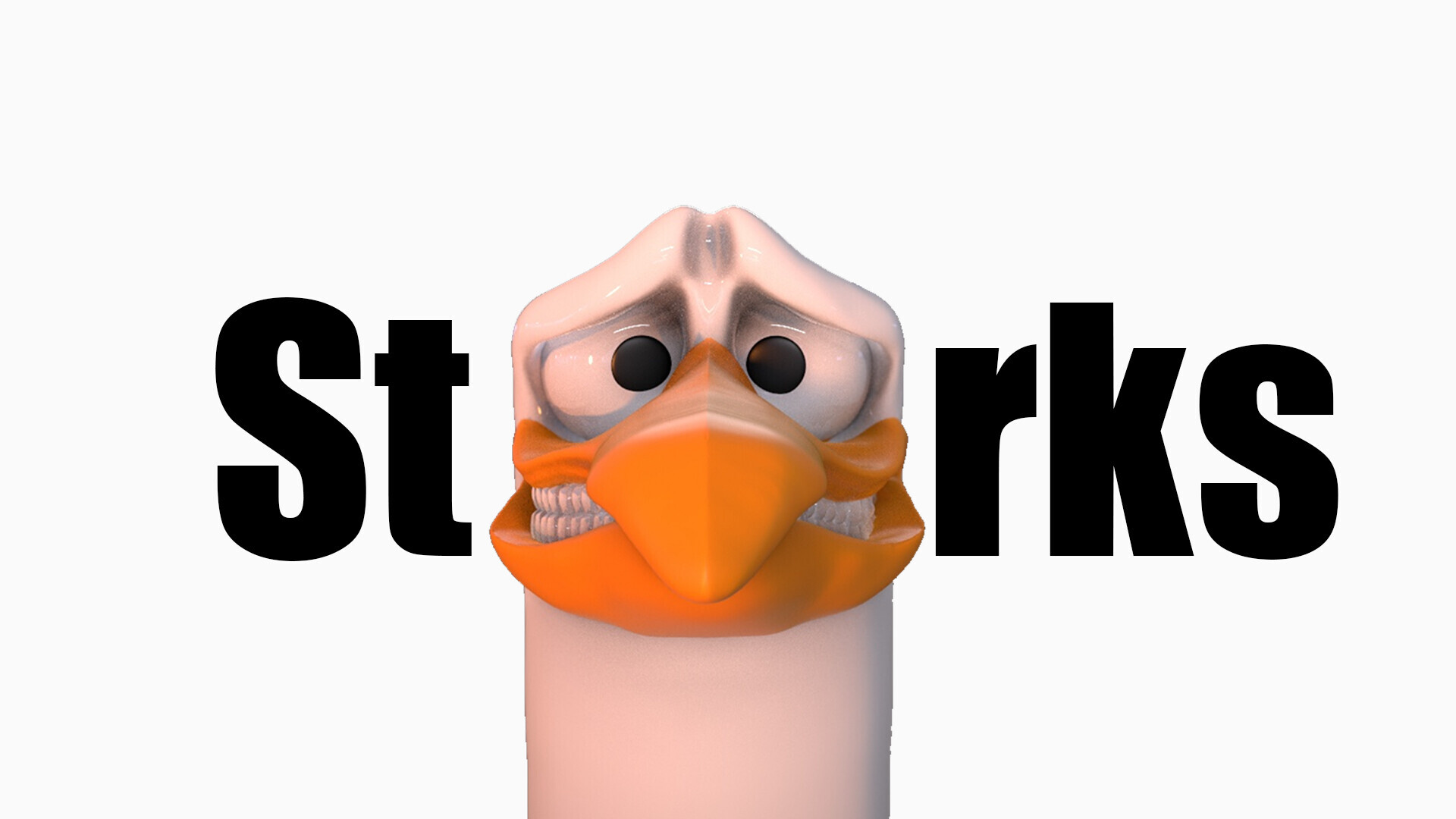 ArtStation - modeling and render Junior from movie Storks