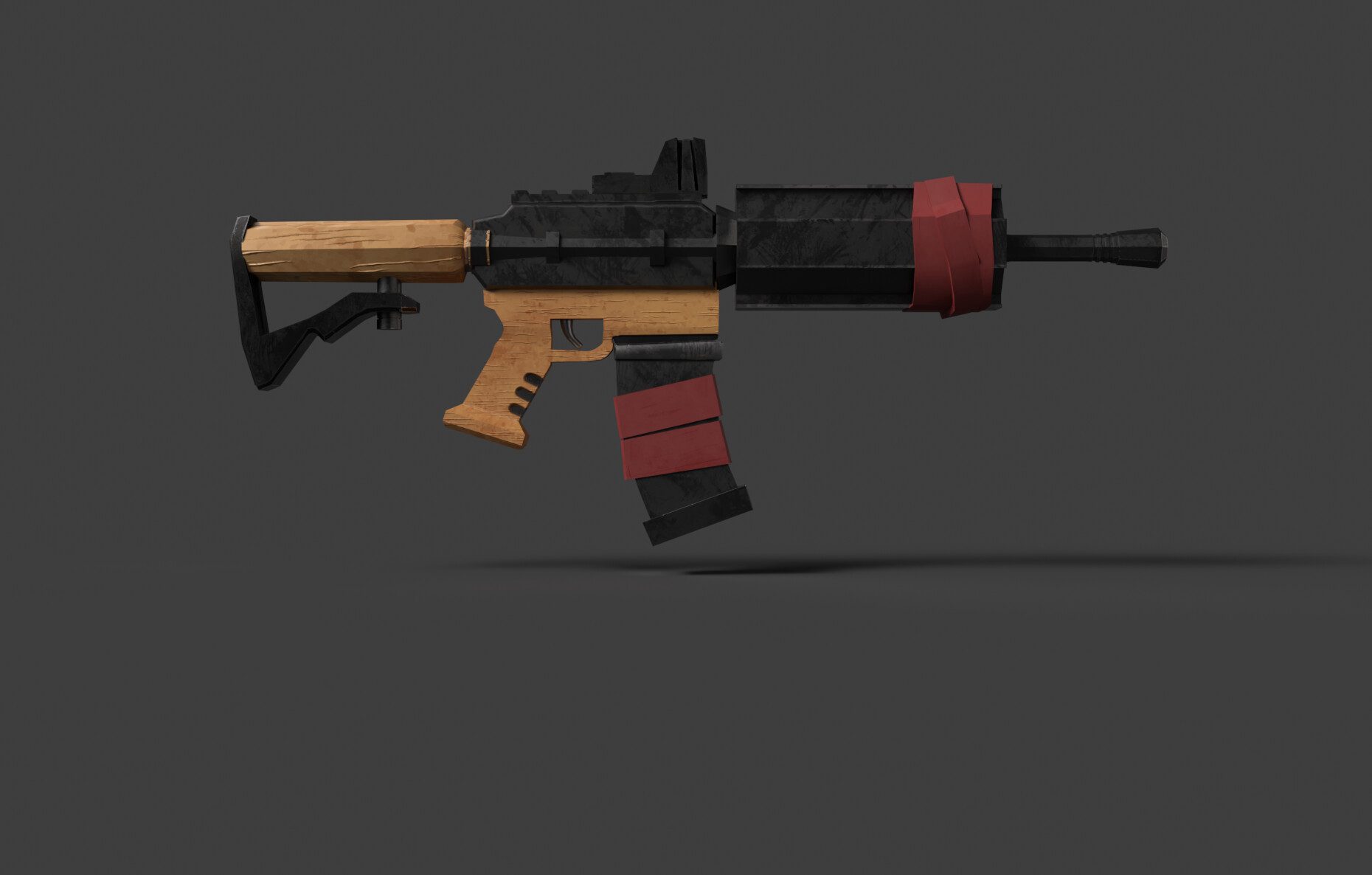 ArtStation - Stylized Gun