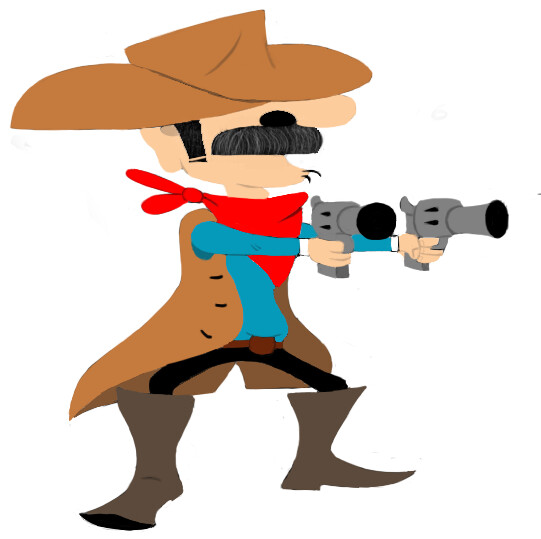 ArtStation - Cowboy 2D