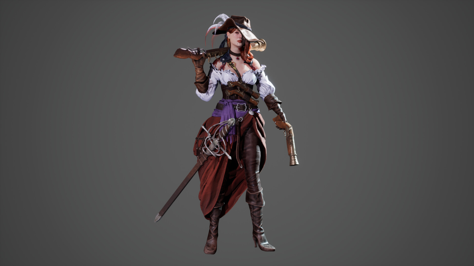 ArtStation - Workshop #2: Pirate