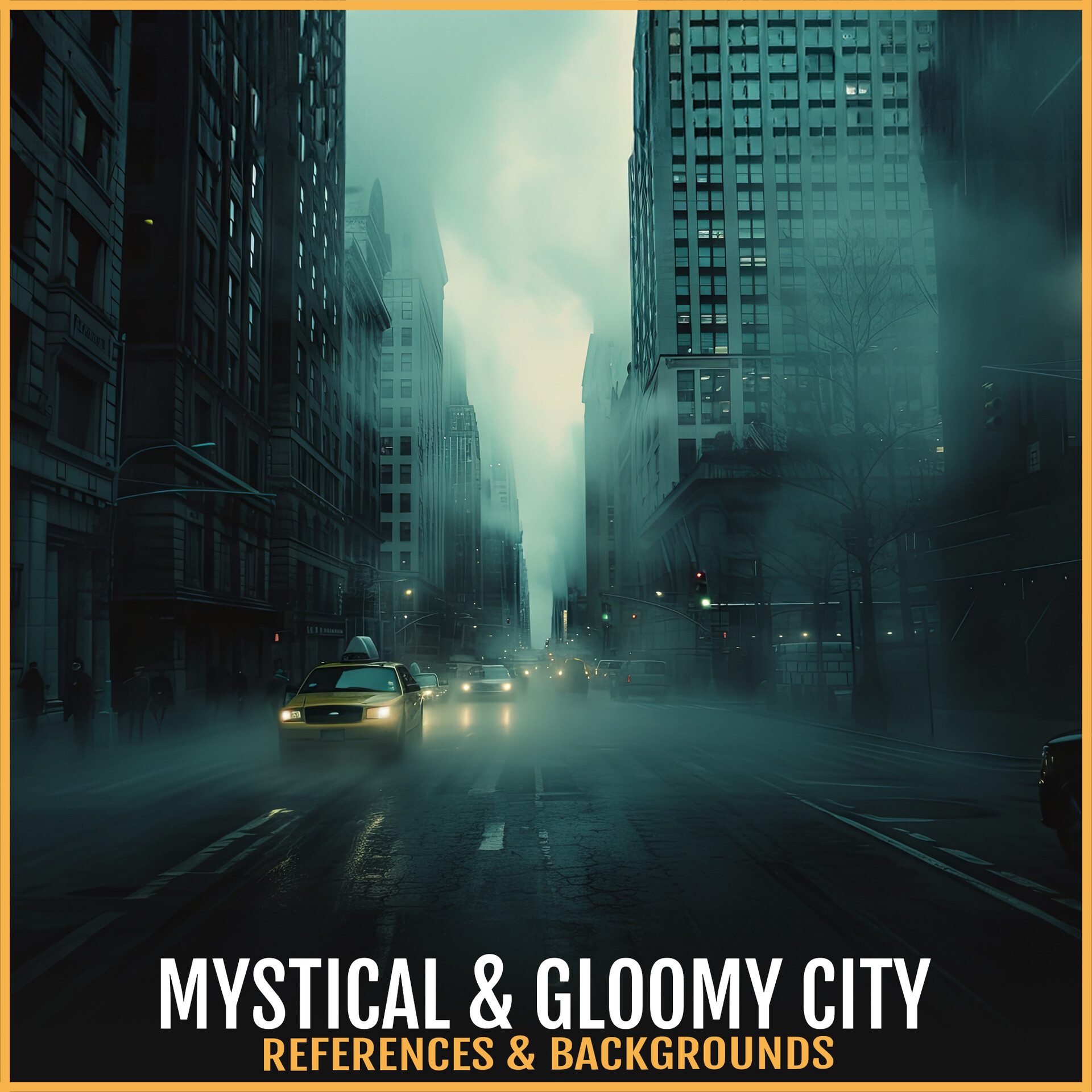 ArtStation - 505 Mystical & Gloomy City Environment