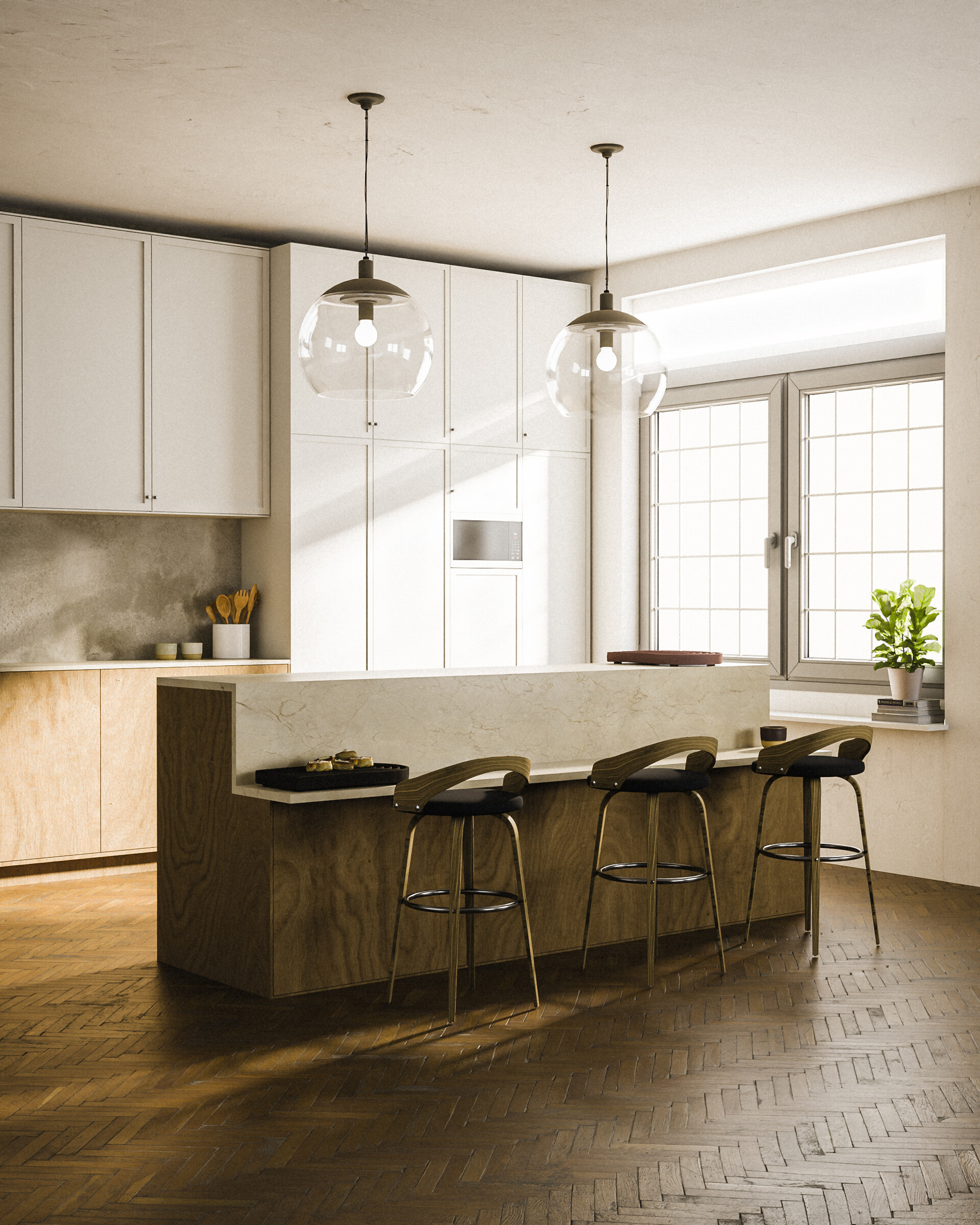 ArtStation - Interior Lighting and Rendering Practice - Part 2