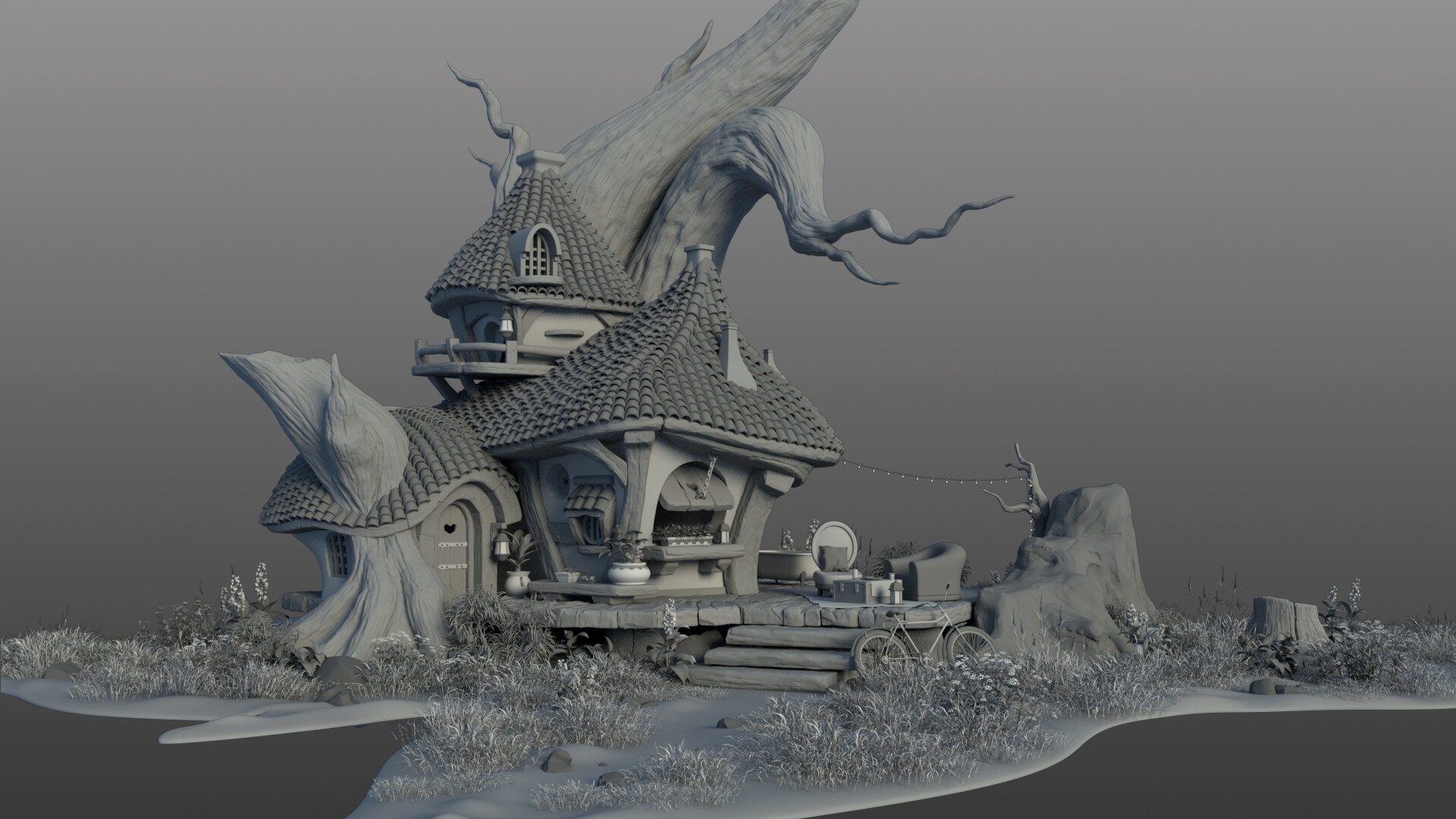 Hemant Shah - Exterior House Set