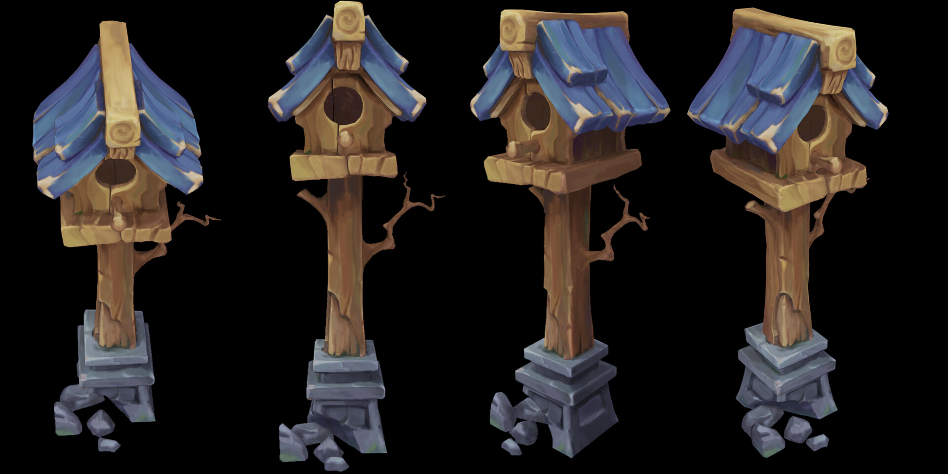 ArtStation - Hand drawing exercises——Wayfinder——Fans practice_03