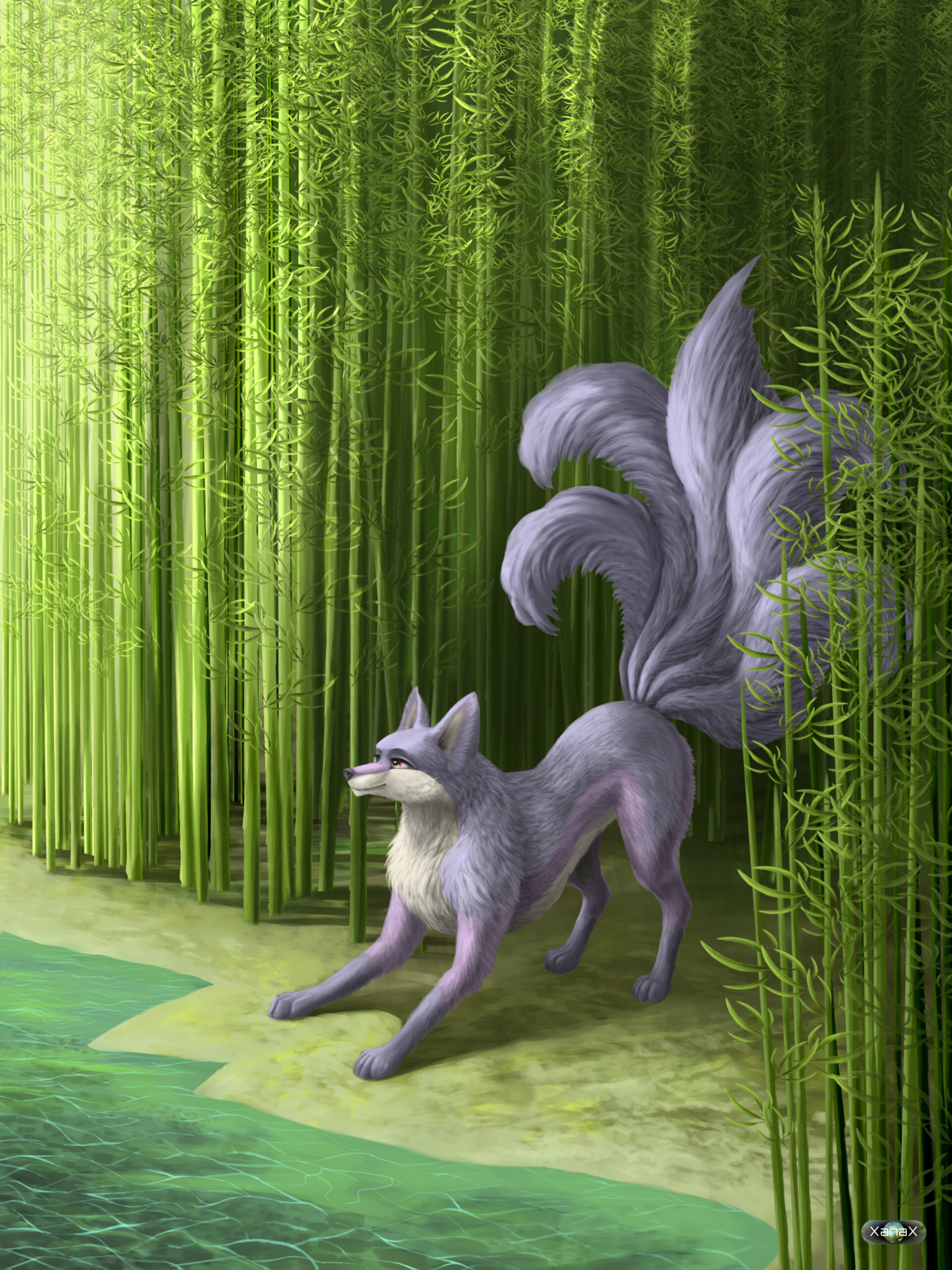 ArtStation - Kitsune