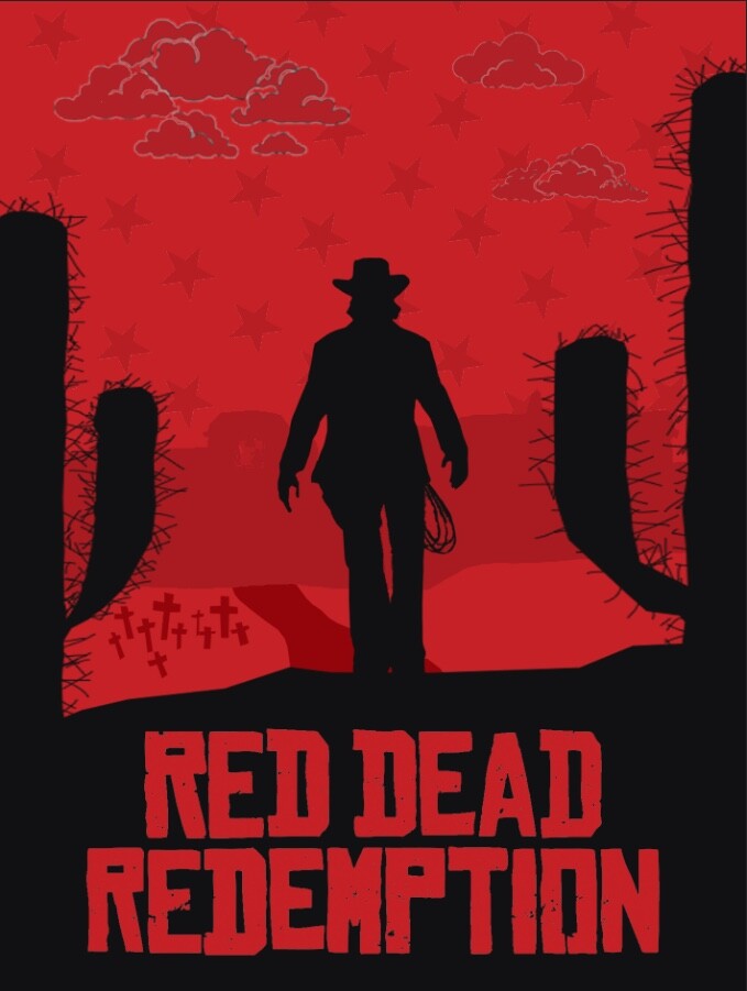 ArtStation - Red Dead Redemption poster