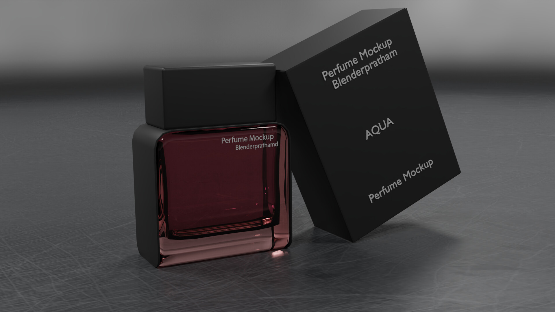 ArtStation - Perfume product 3D model