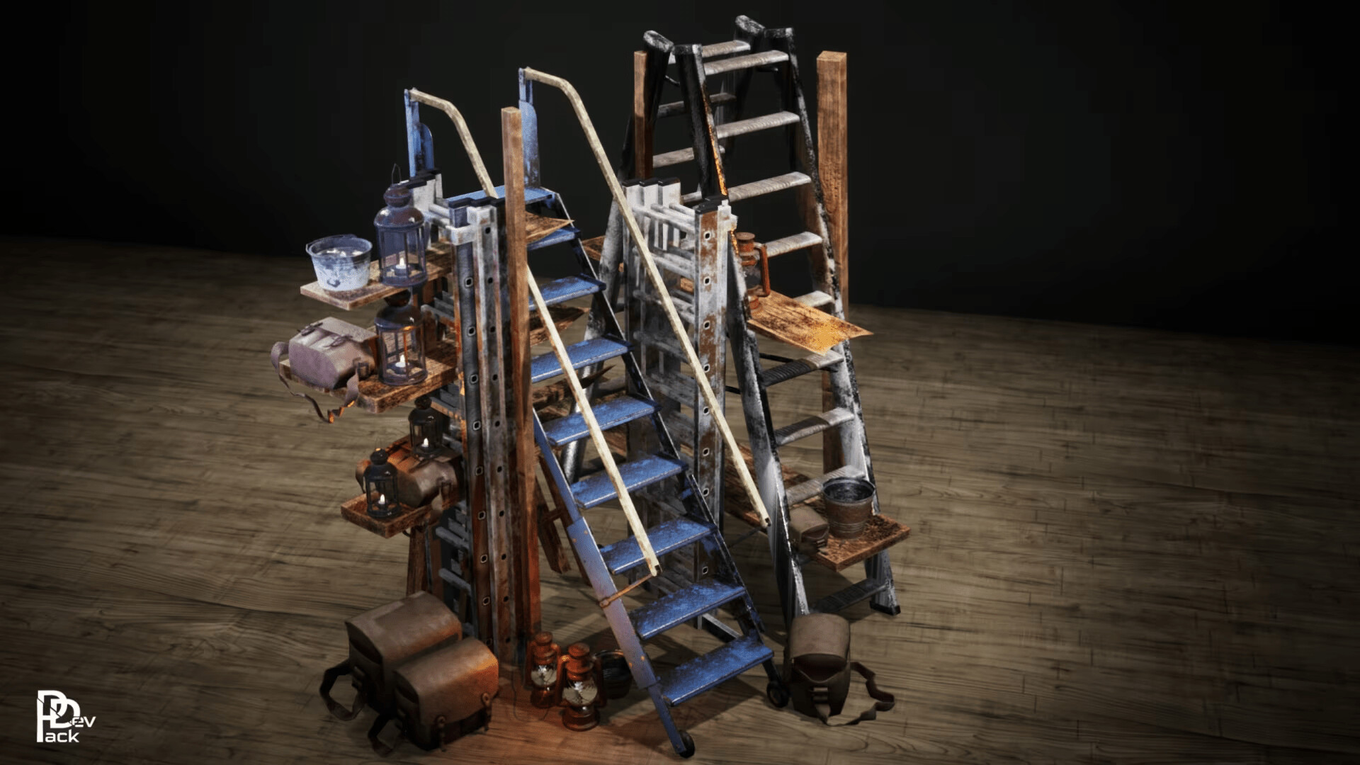 PackDev - Ladders / 20+ Assets