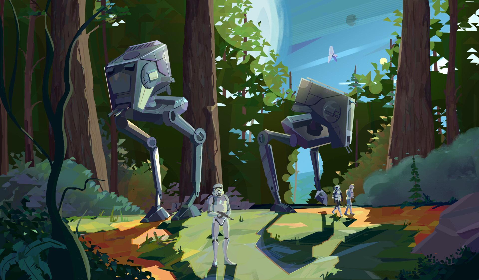 ArtStation - Battle of Endor