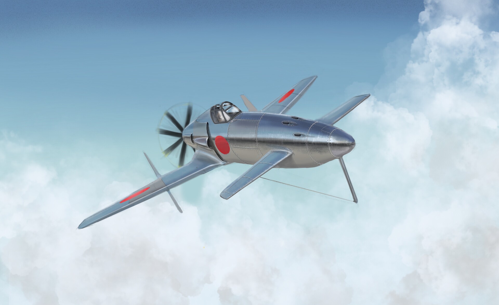 ArtStation - Aircraft render and sketches