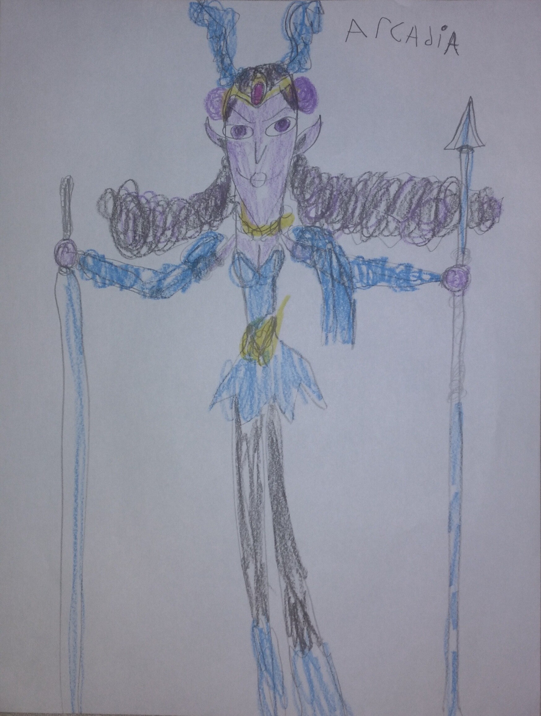 ArtStation - Arcadia (Brawlhalla artwork) art by me