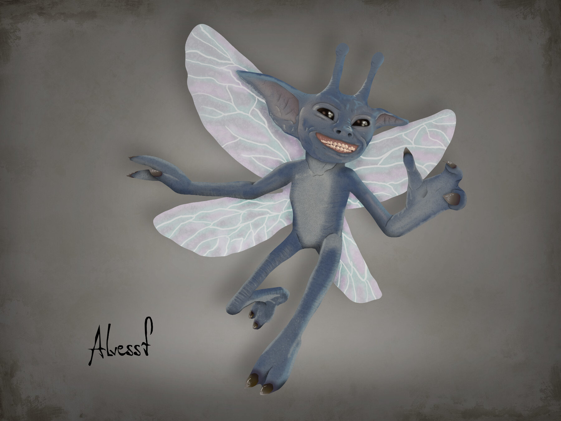 cornish pixie drawing