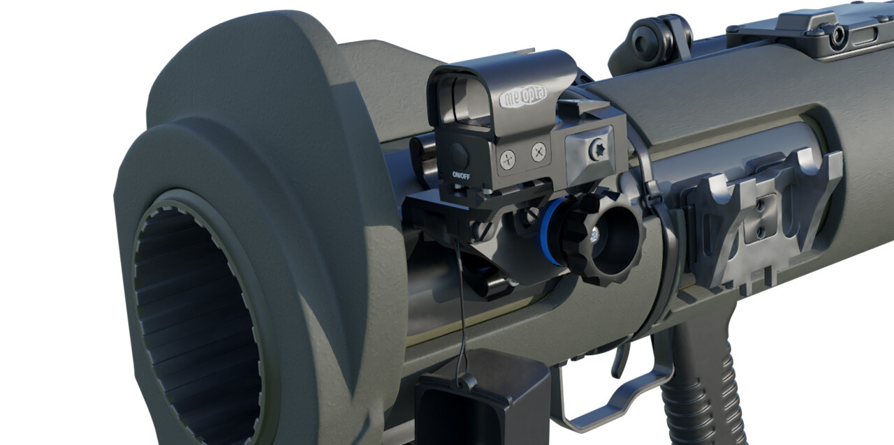 ArtStation - Backup Reflex Sight