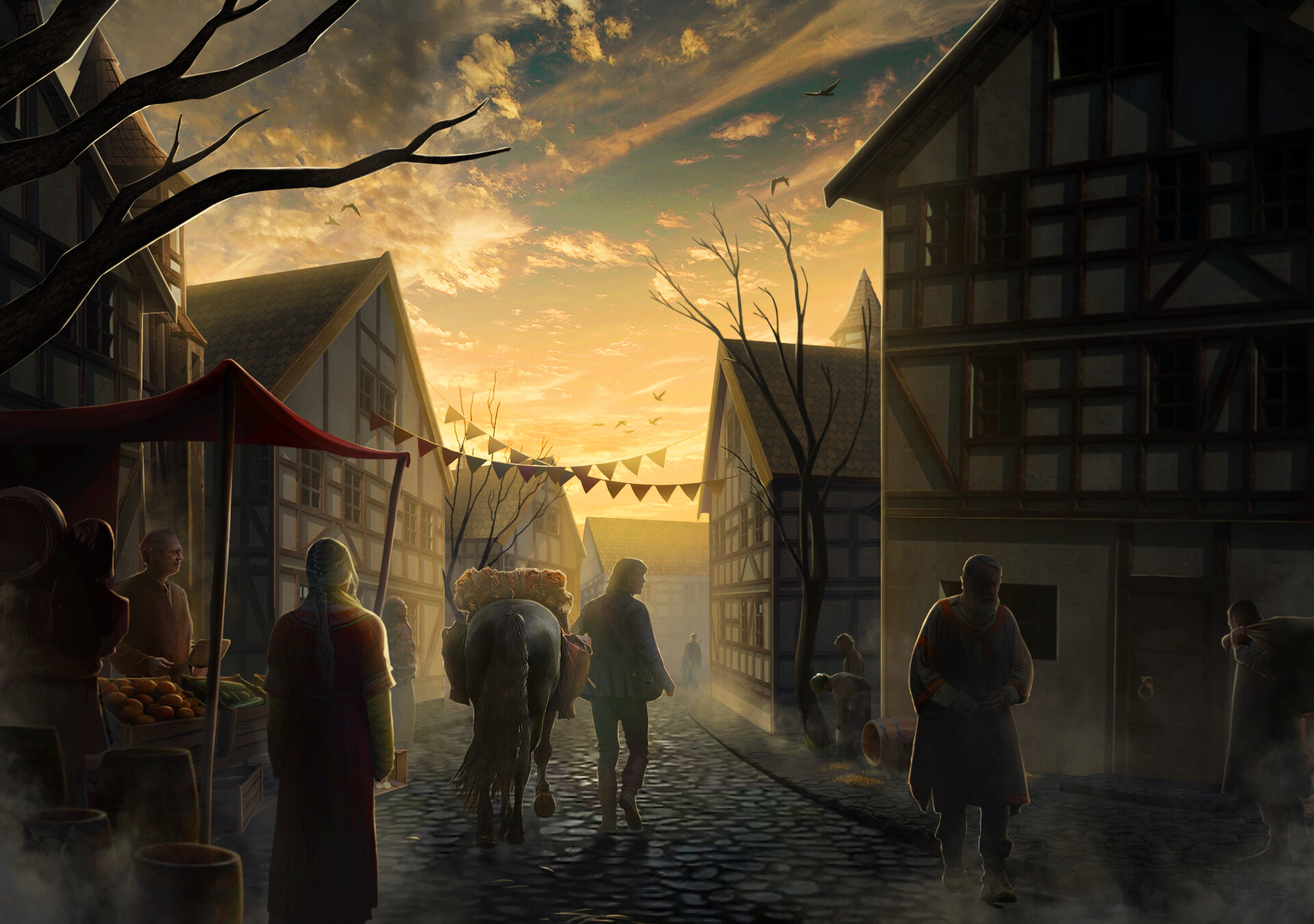 ArtStation - Small town