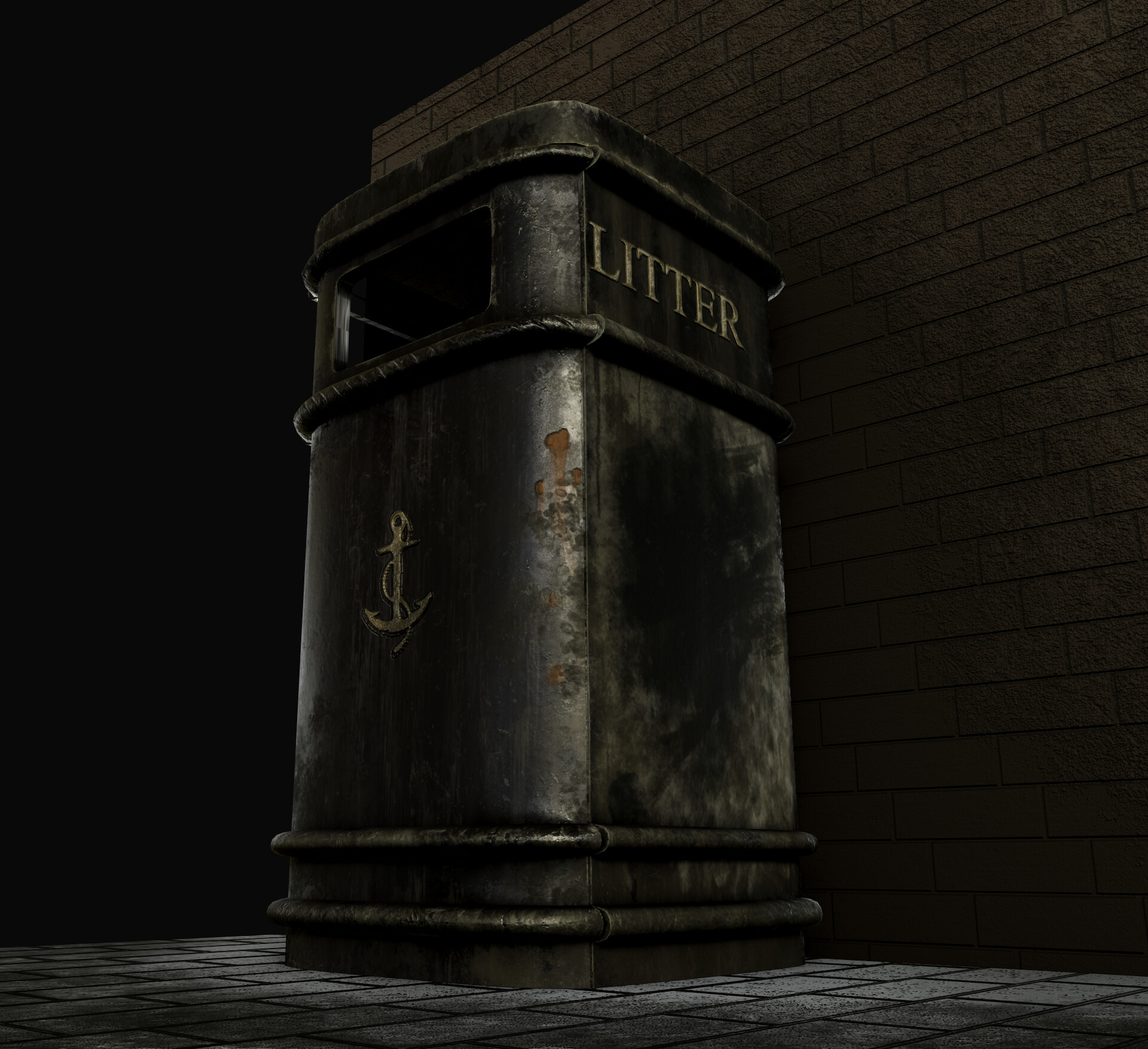 ArtStation - British Bin - Texture and Material Warm Up