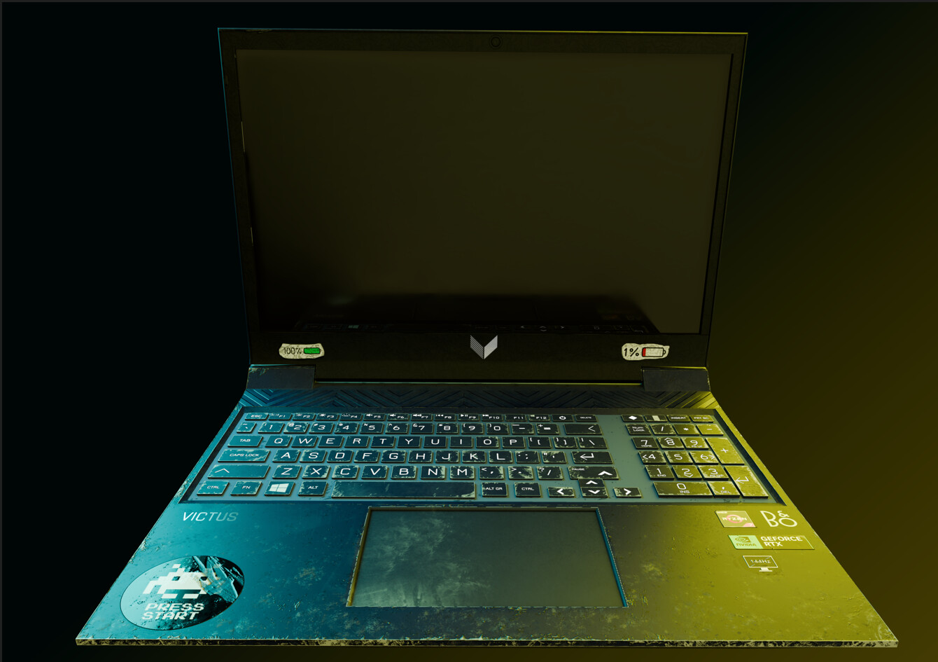 ArtStation - Dirty Laptop