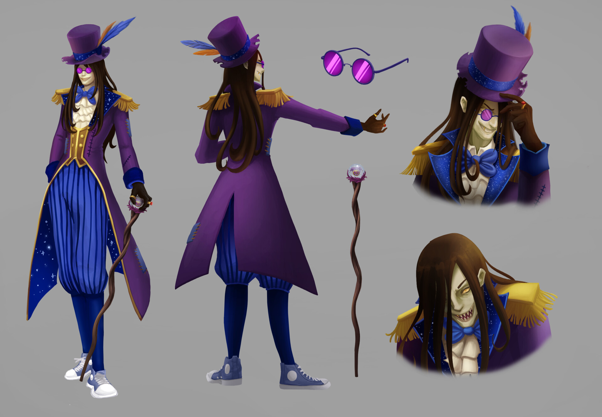 ArtStation - The Ringmaster Character Sheet