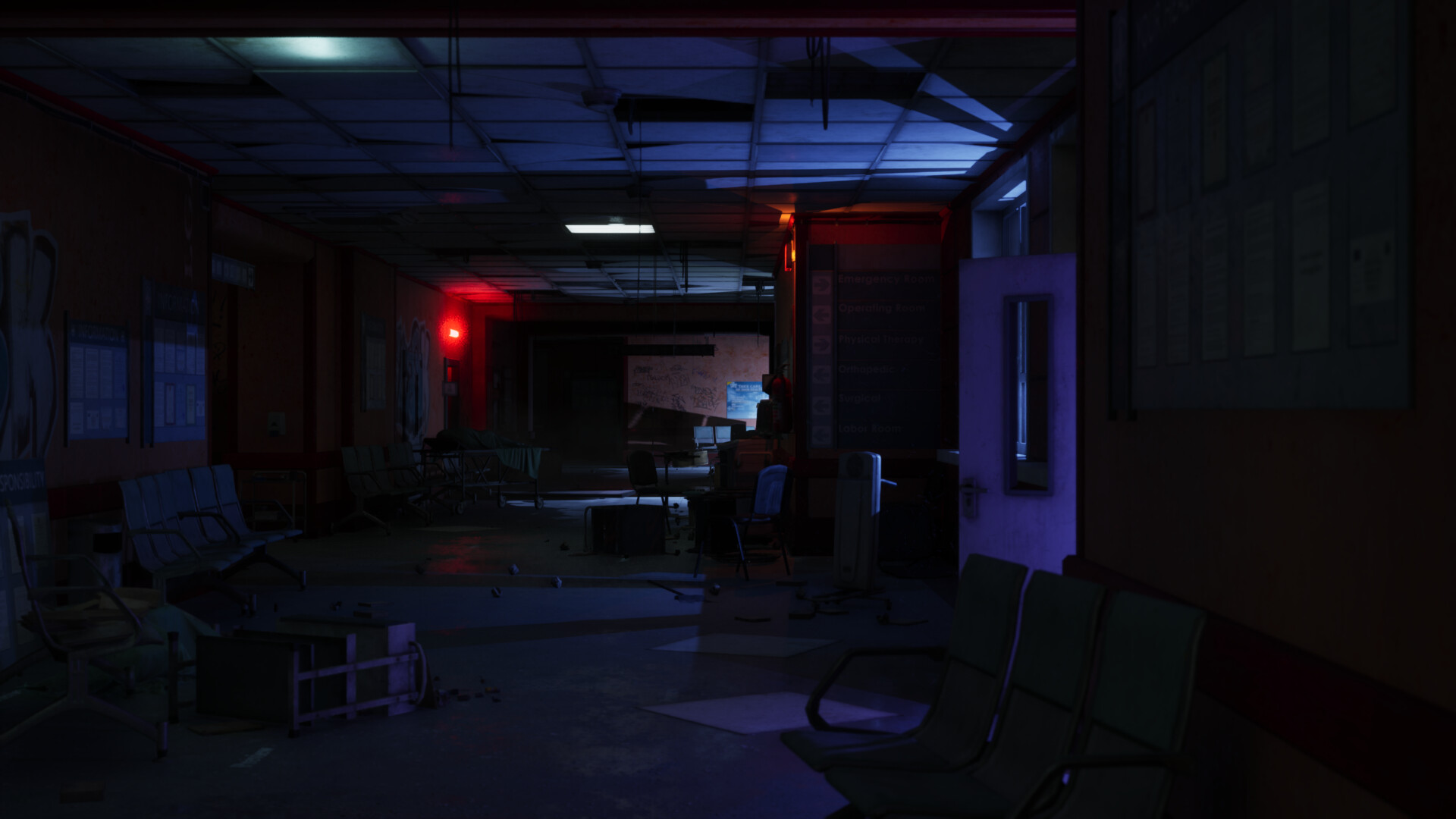 ArtStation - Lighting: Interior example - Academic Study