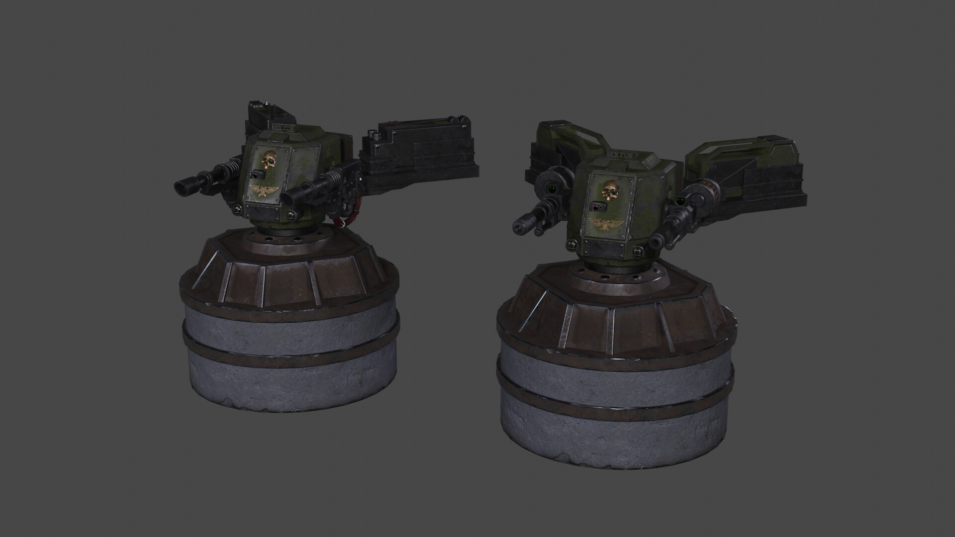 ArtStation - warhammer 40000, turret