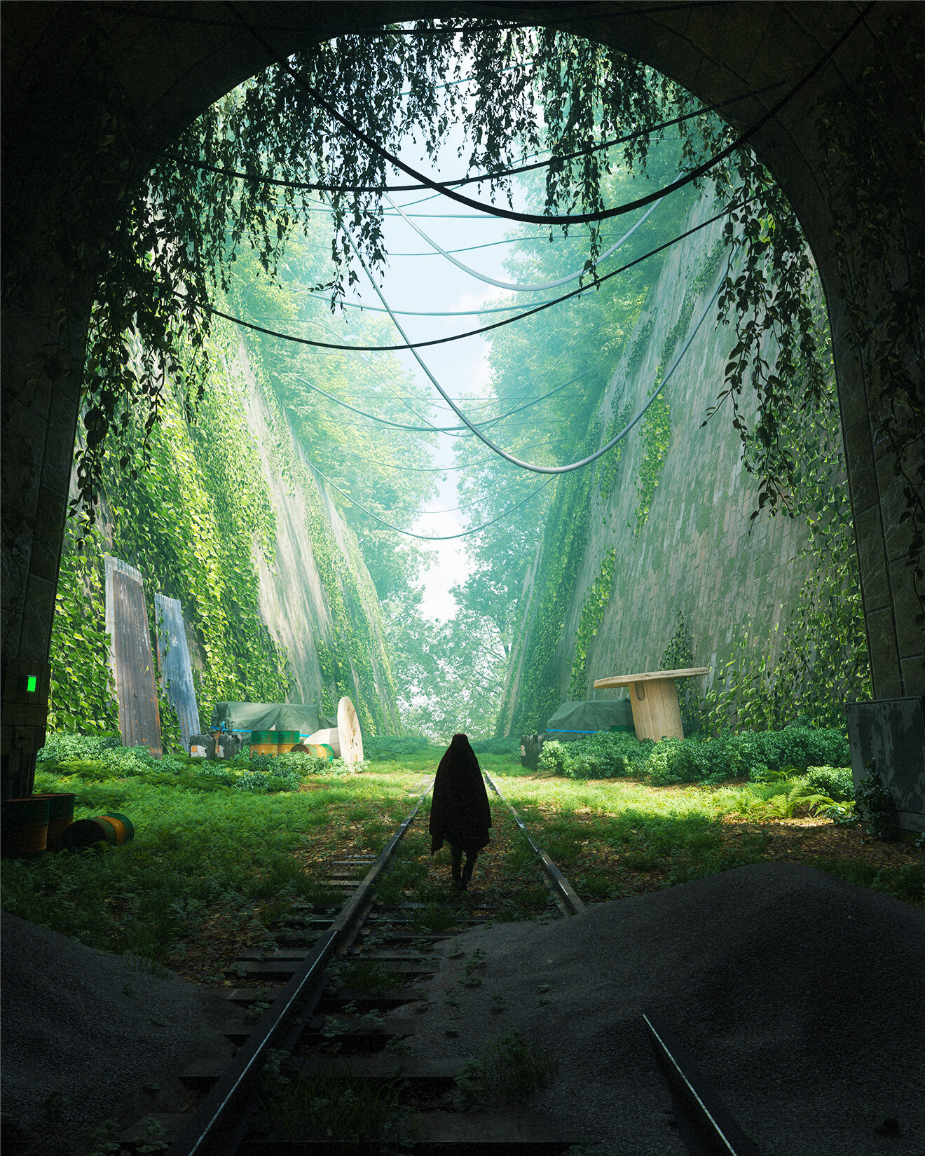 ArtStation - Tunnel Path.