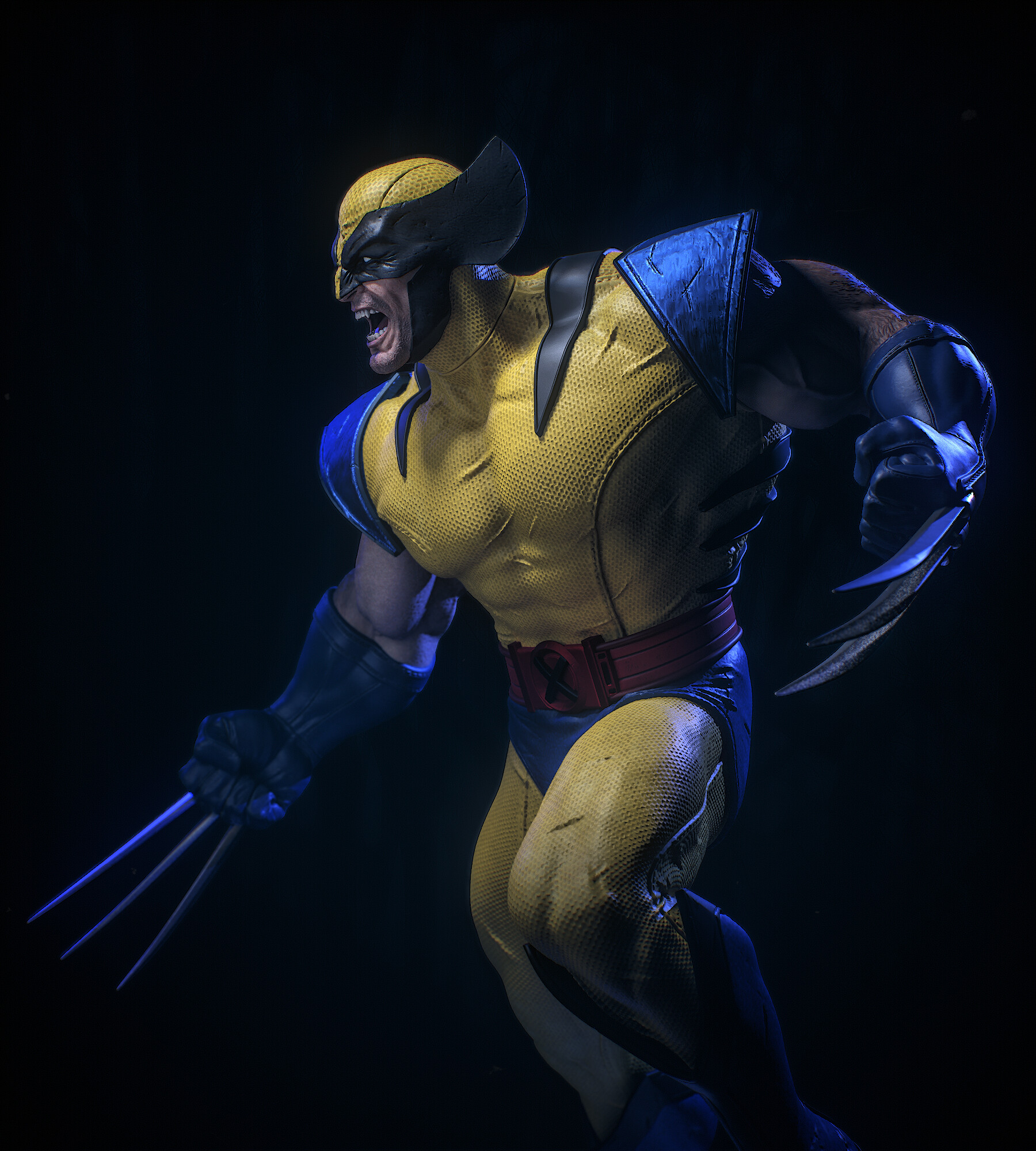 ArtStation - Wolverine Statue