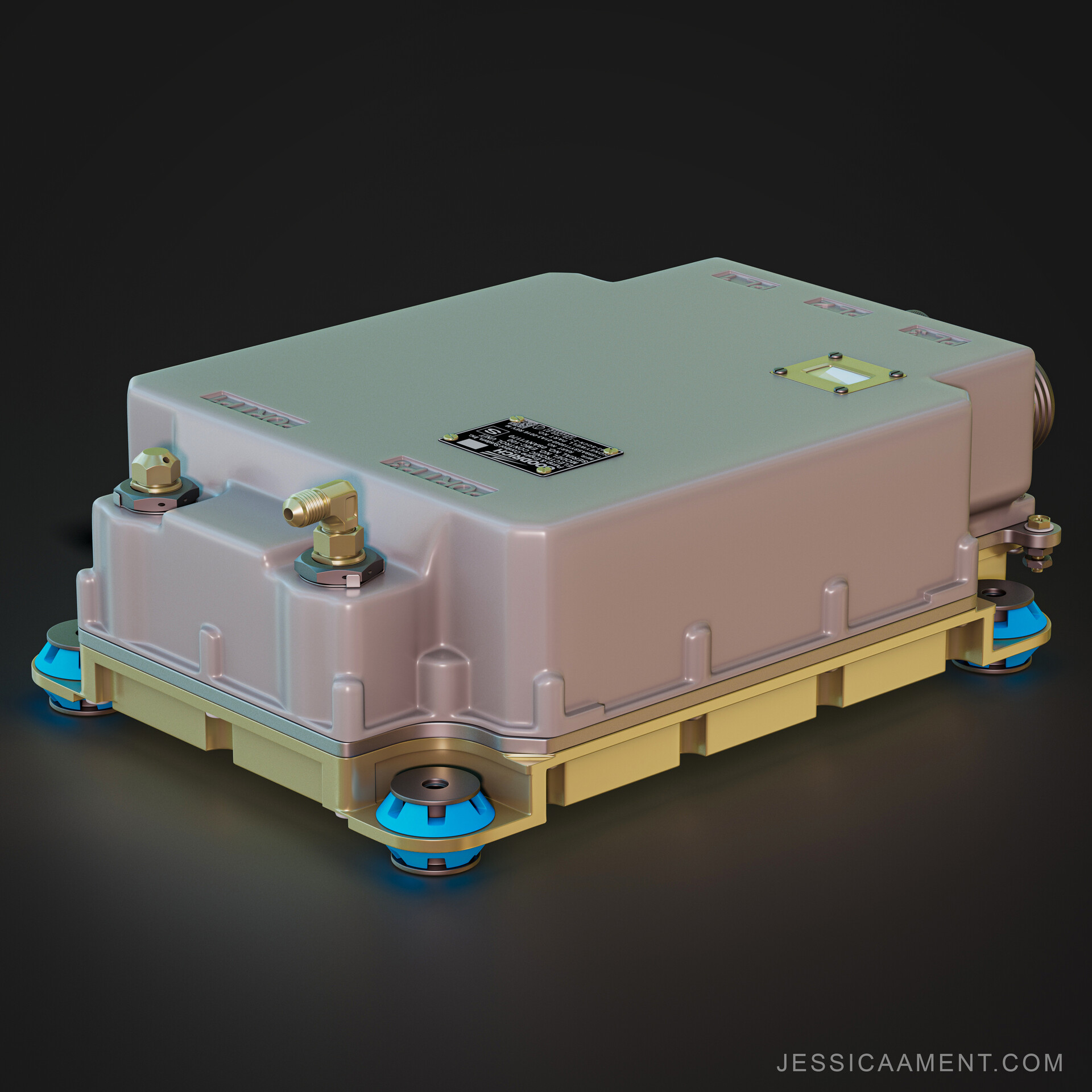 ArtStation - Electrical Component for Aircraft