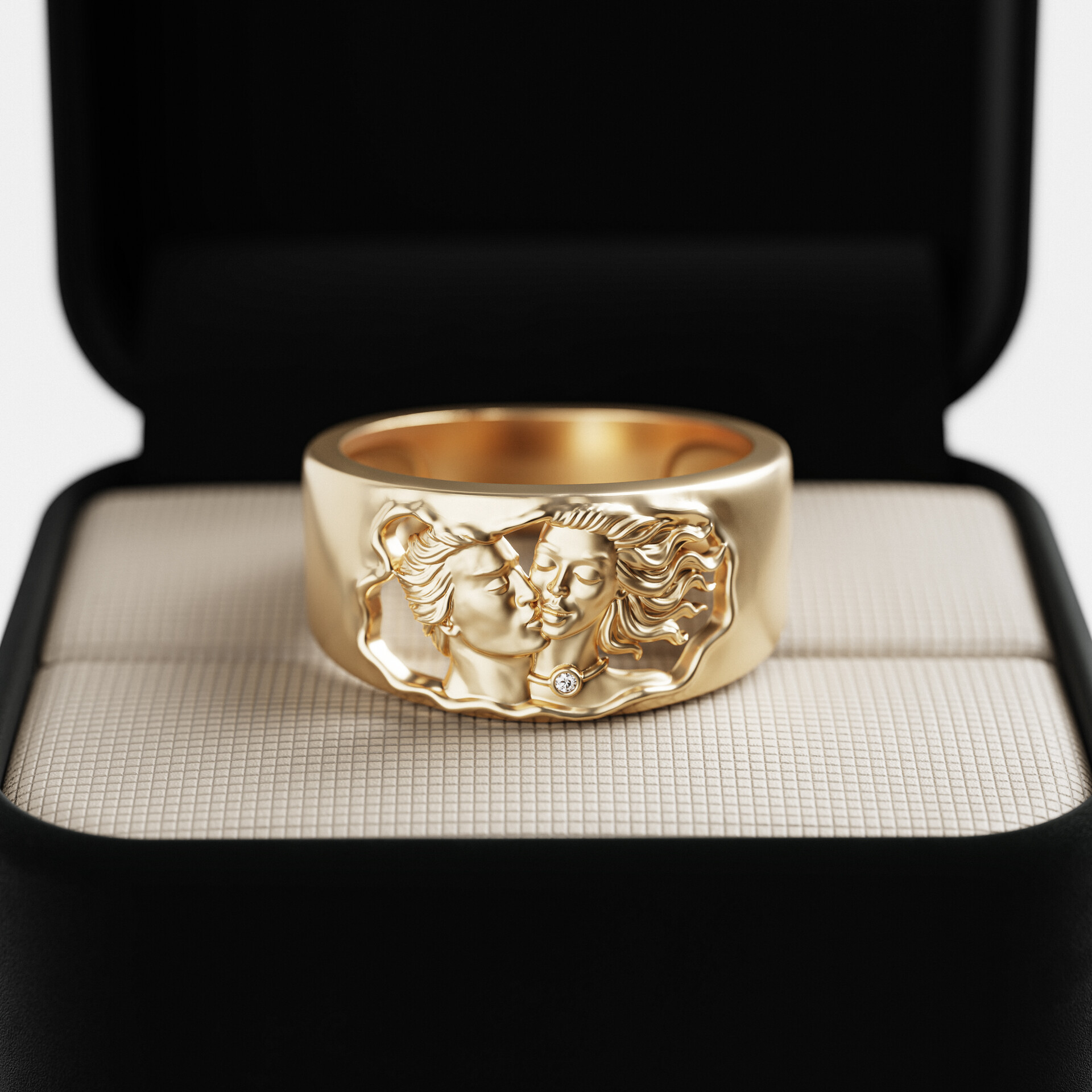 ArtStation - Adam and Eve ring