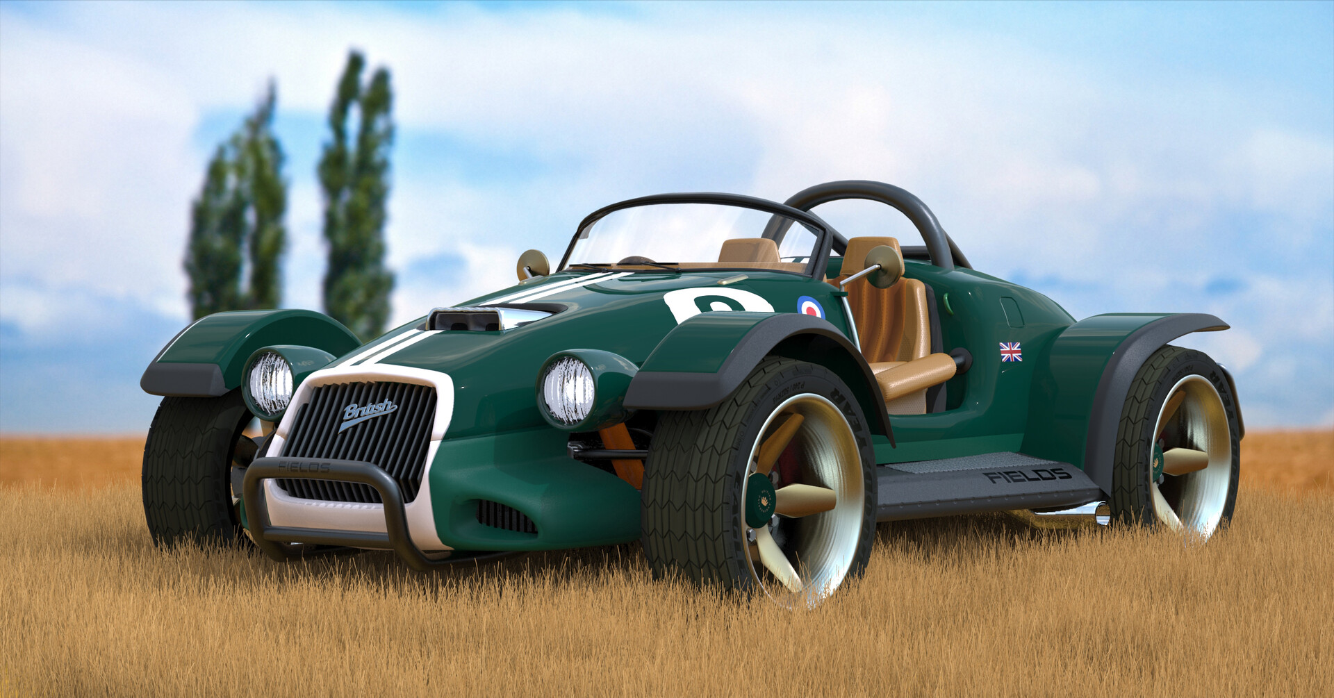ArtStation - The British Beach Buggy
