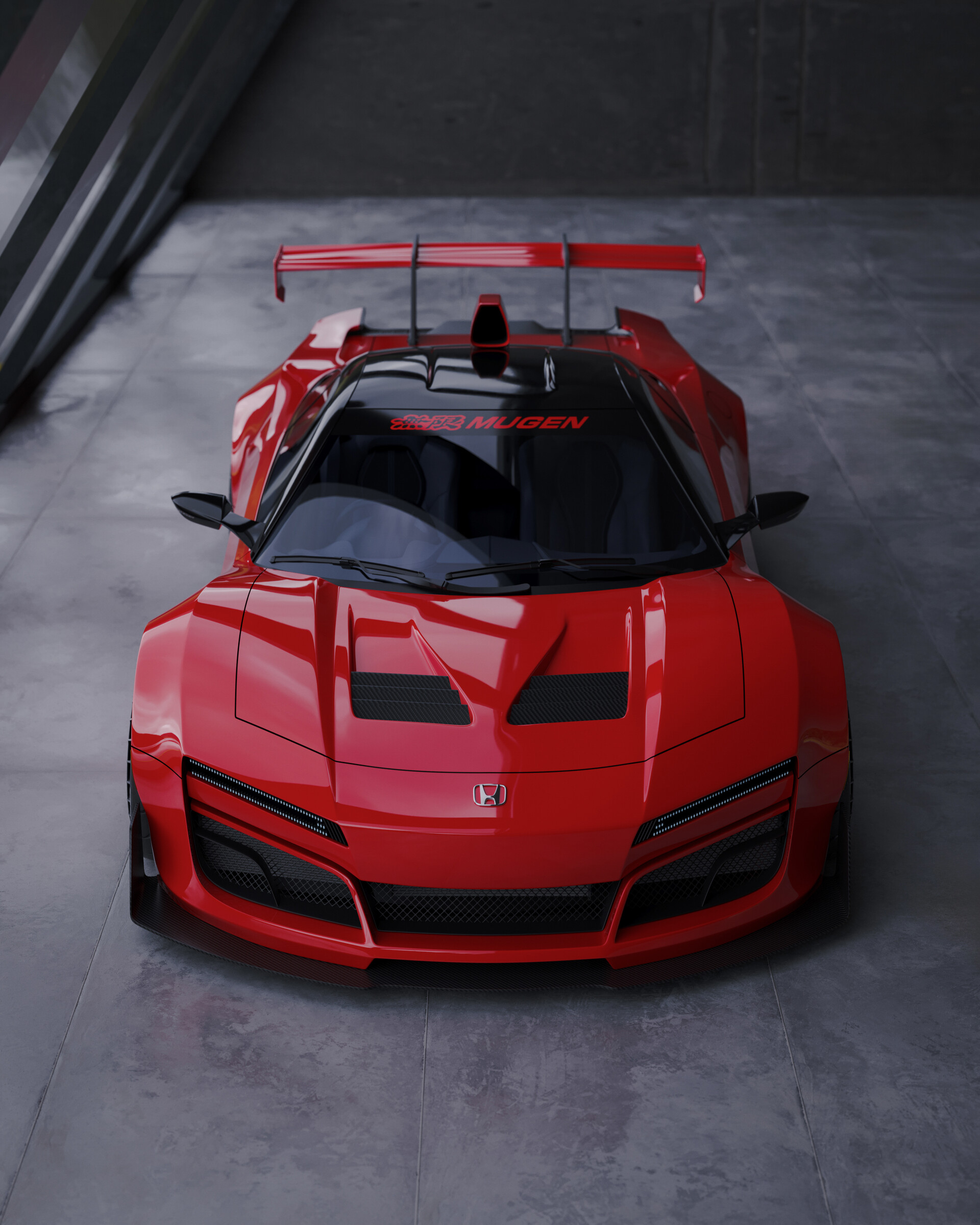 ArtStation - NSX Study - Mugen - "b"