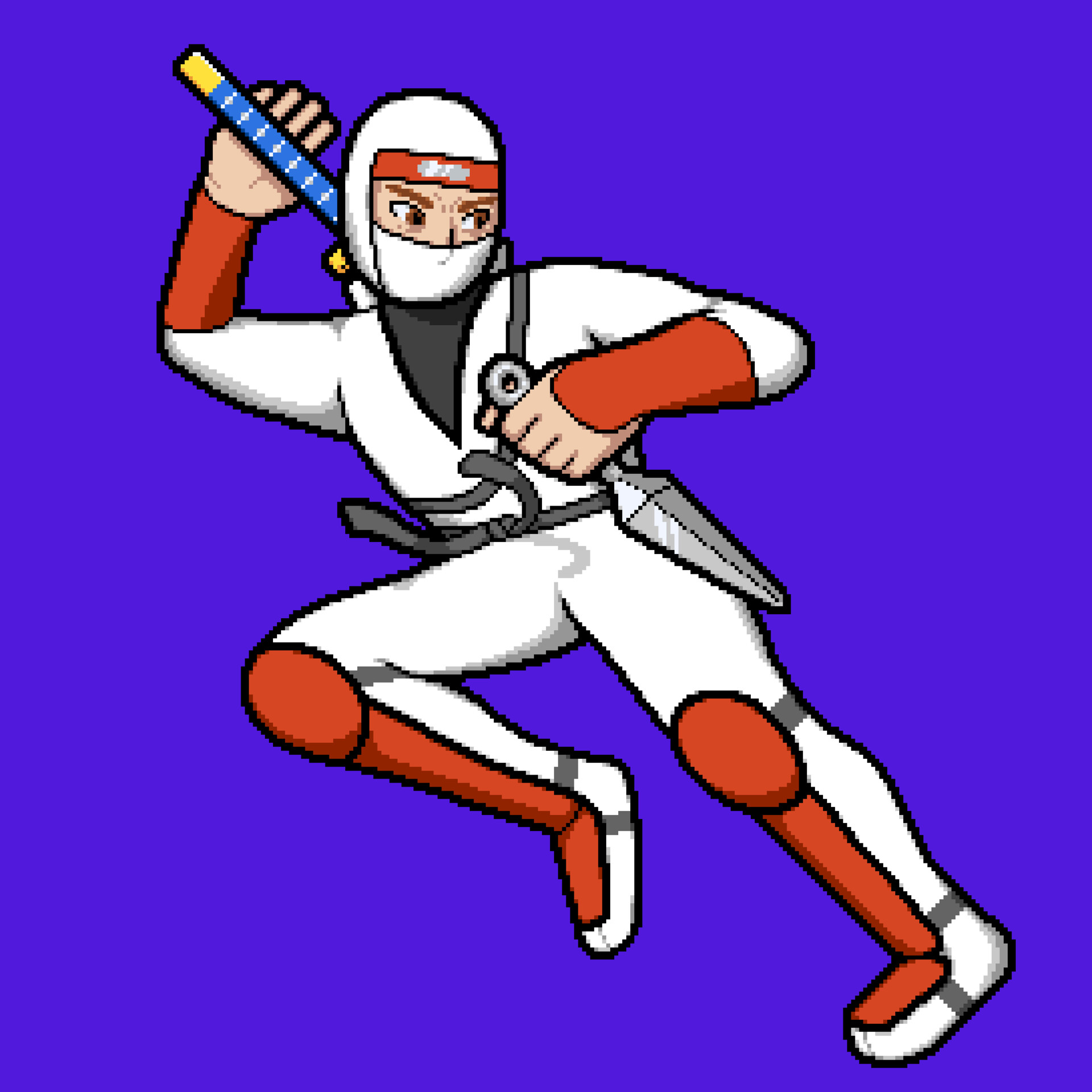 ArtStation - Joe Musashi (Shinobi) - Rivals of Aether Portrait