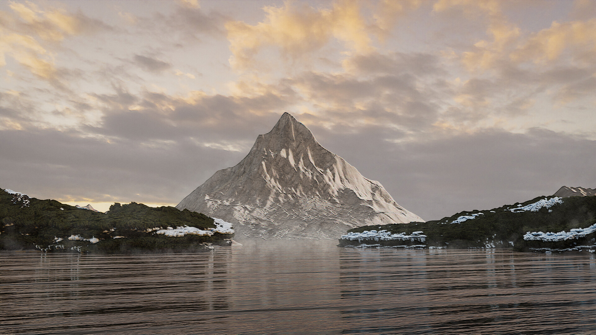 ArtStation - Lone Mountain