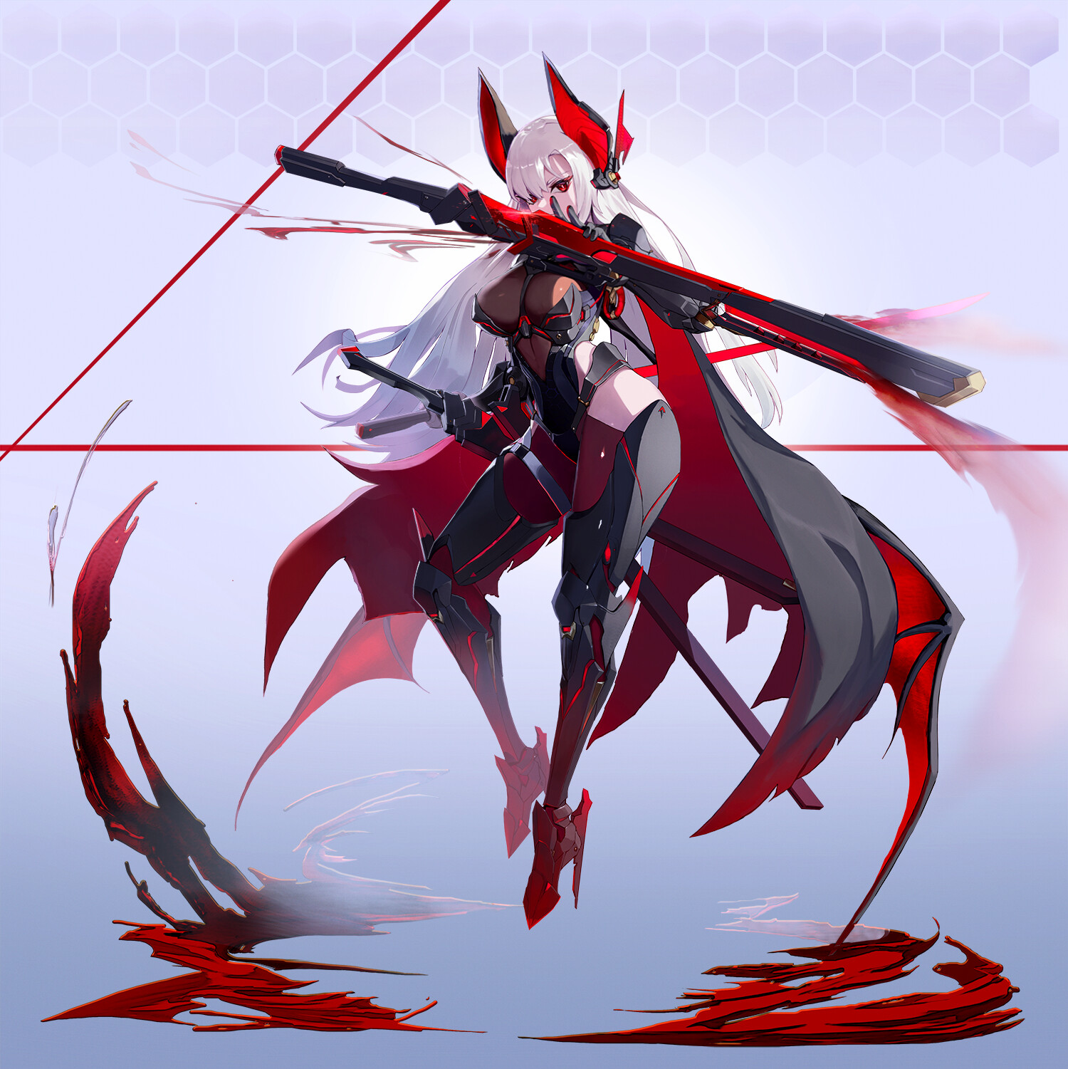 ArtStation - SF vampire sword girl