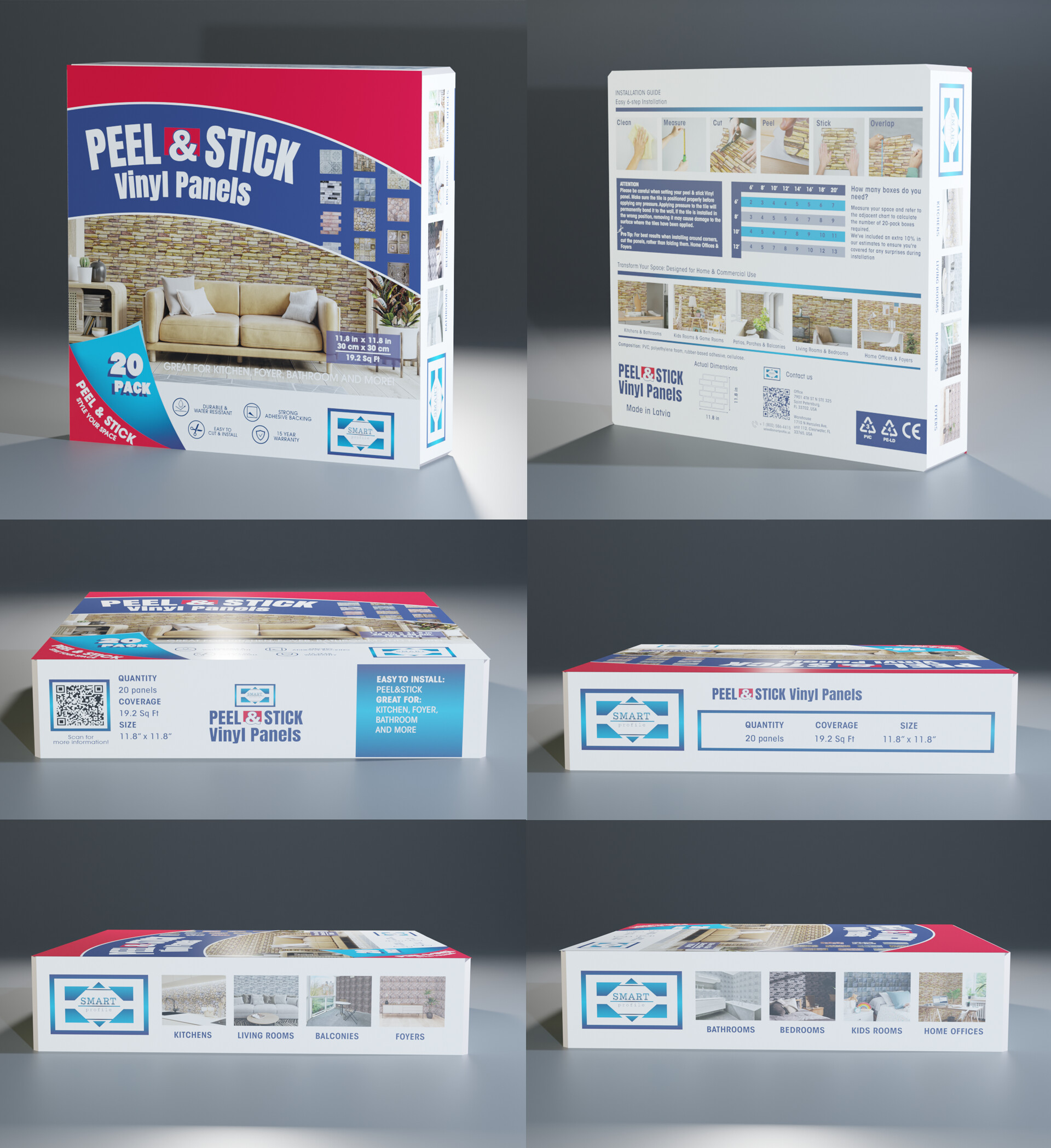 ArtStation - Panel packaging design