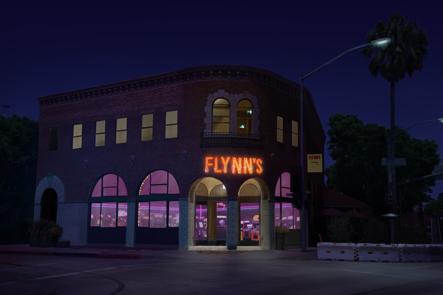 ArtStation - Tron Arcade Matte Painting