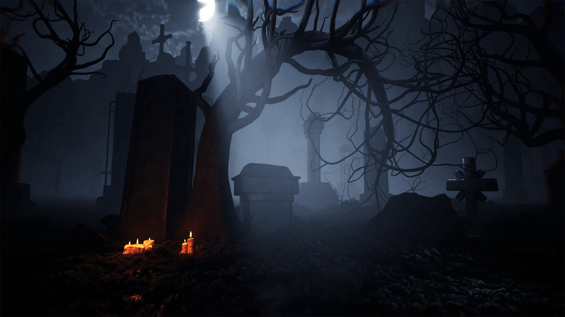 ArtStation - Cursed Graveyard / 24+ Assets