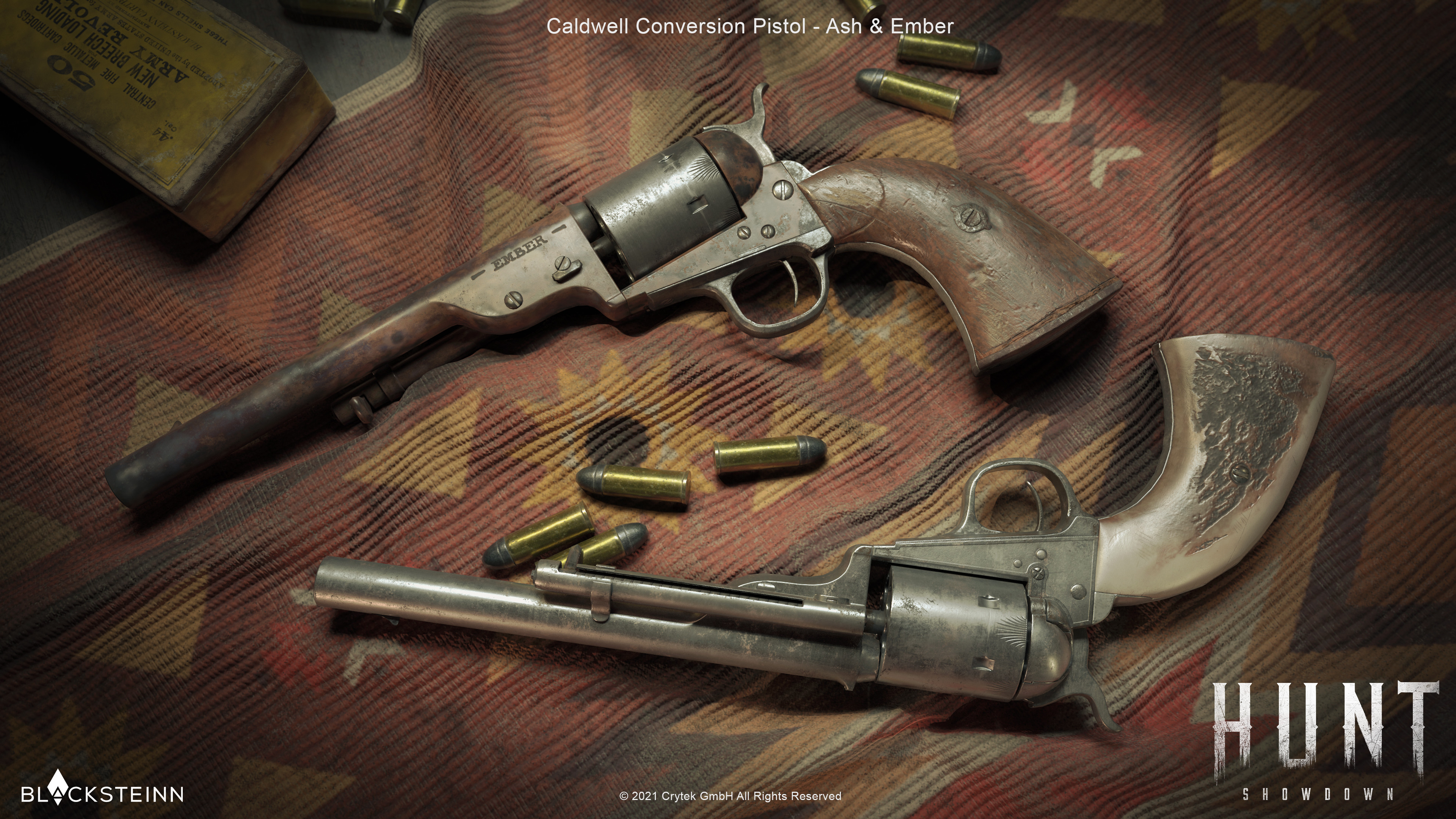 Blacksteinn - Caldwell Conversion Pistols: Ember and Ash | Weapons 3D art