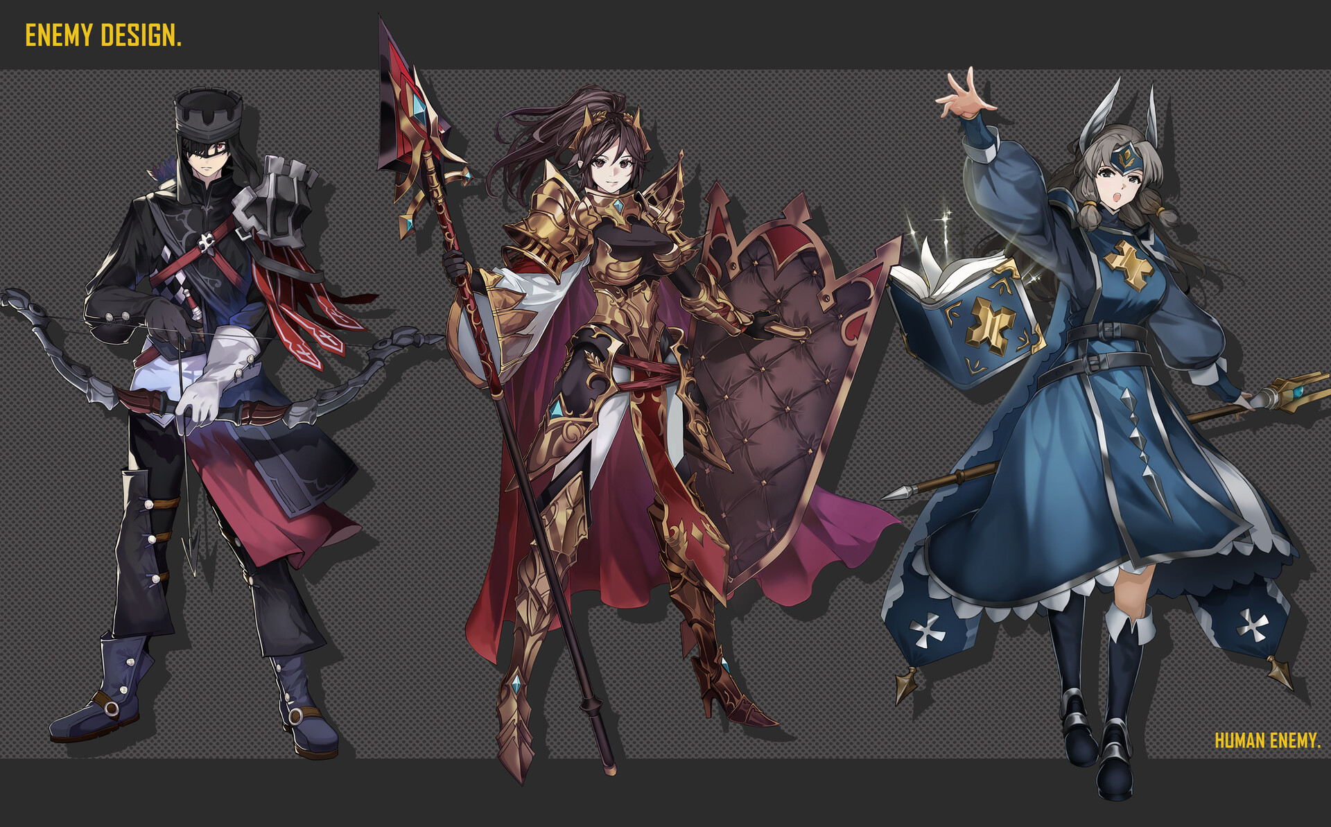 ArtStation - Beastiary and Enemy design