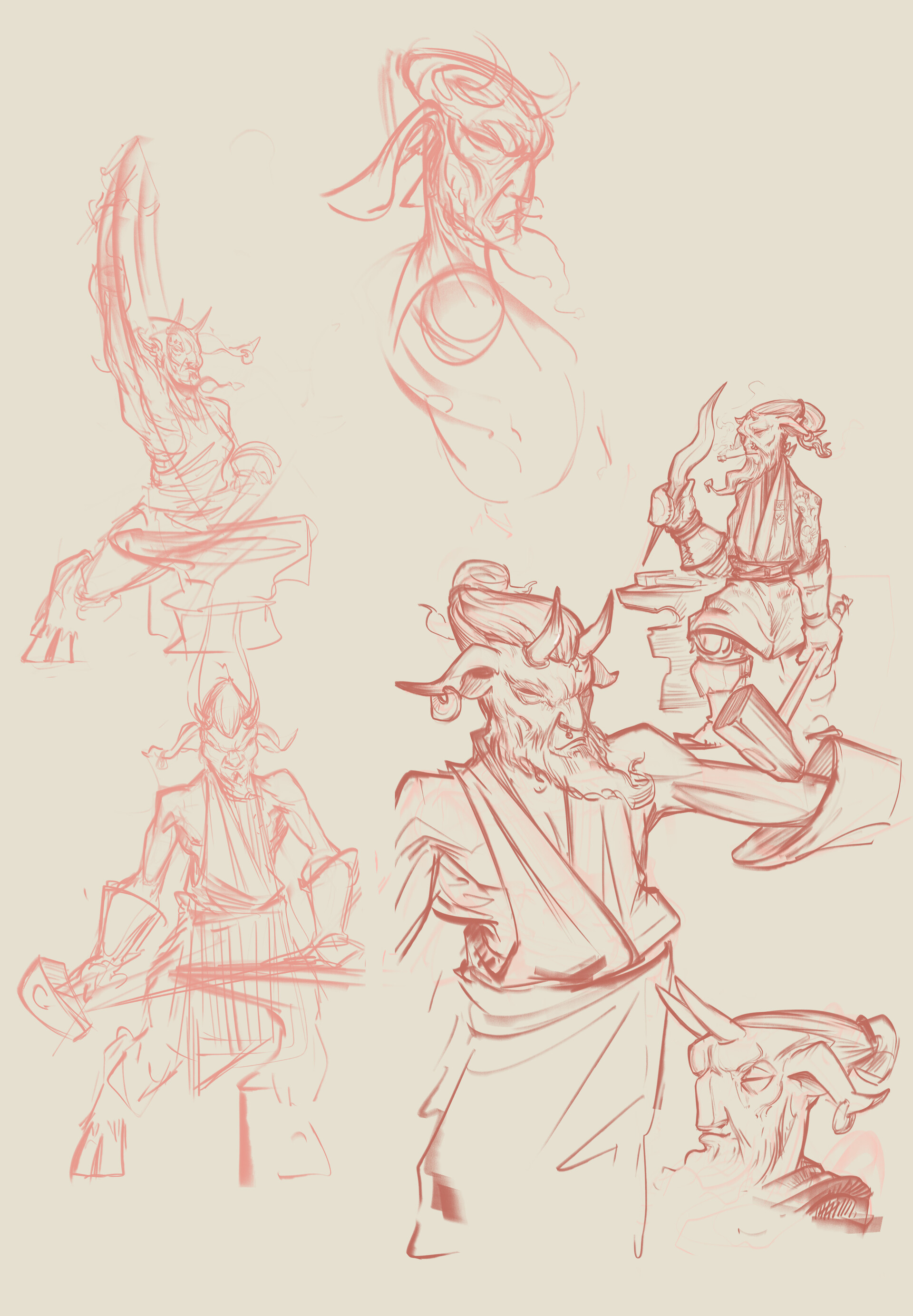 blacksmith drawing reference