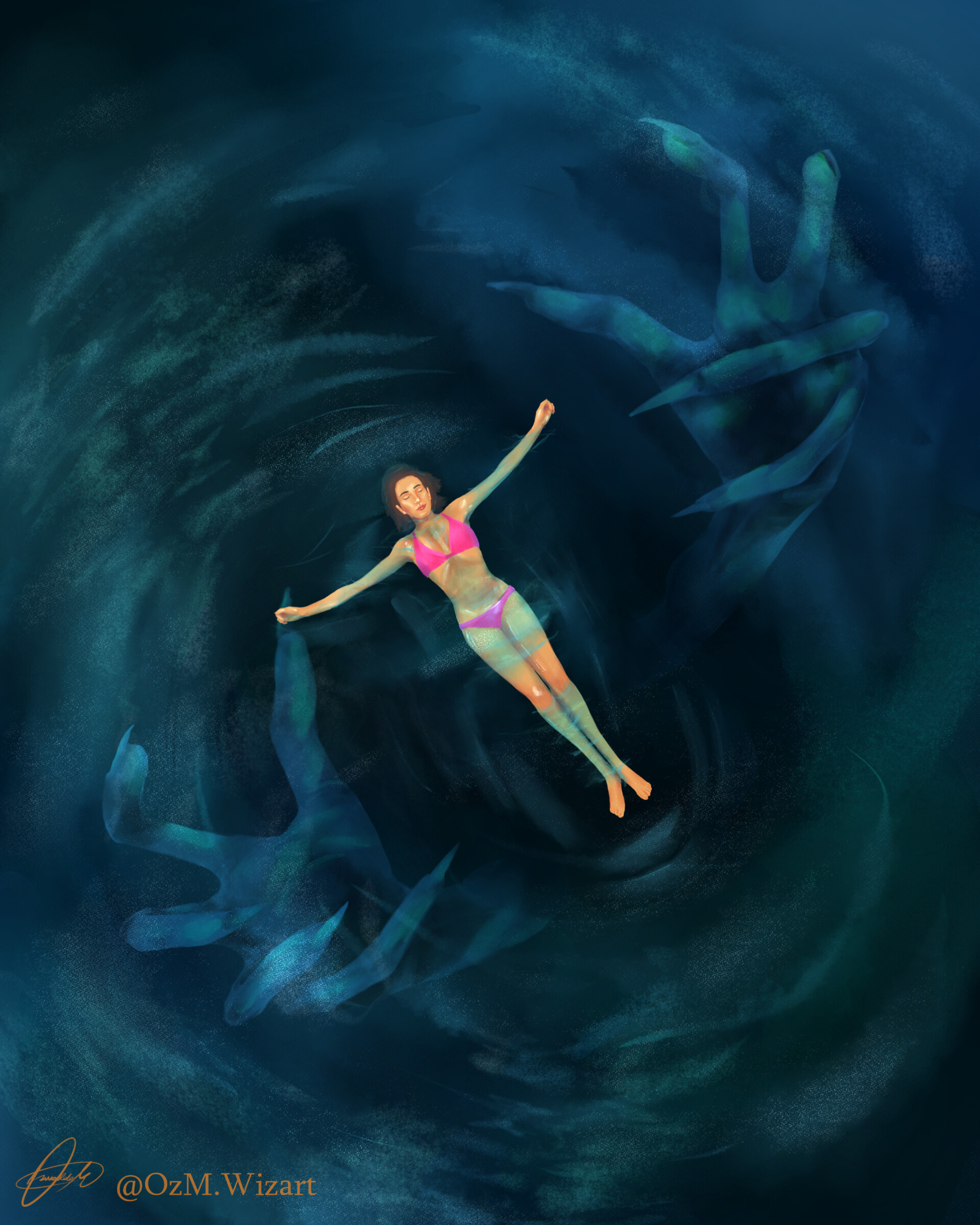 ArtStation - Thalassophobia and Chirophobia