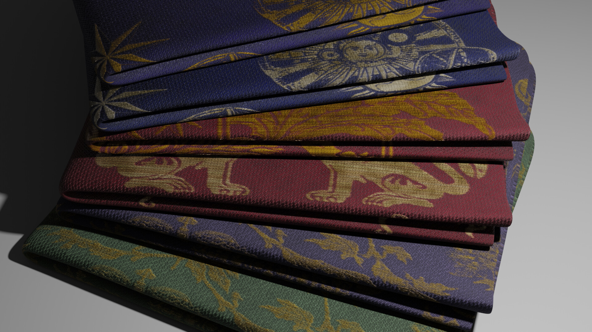 ArtStation - medieval royal fabric