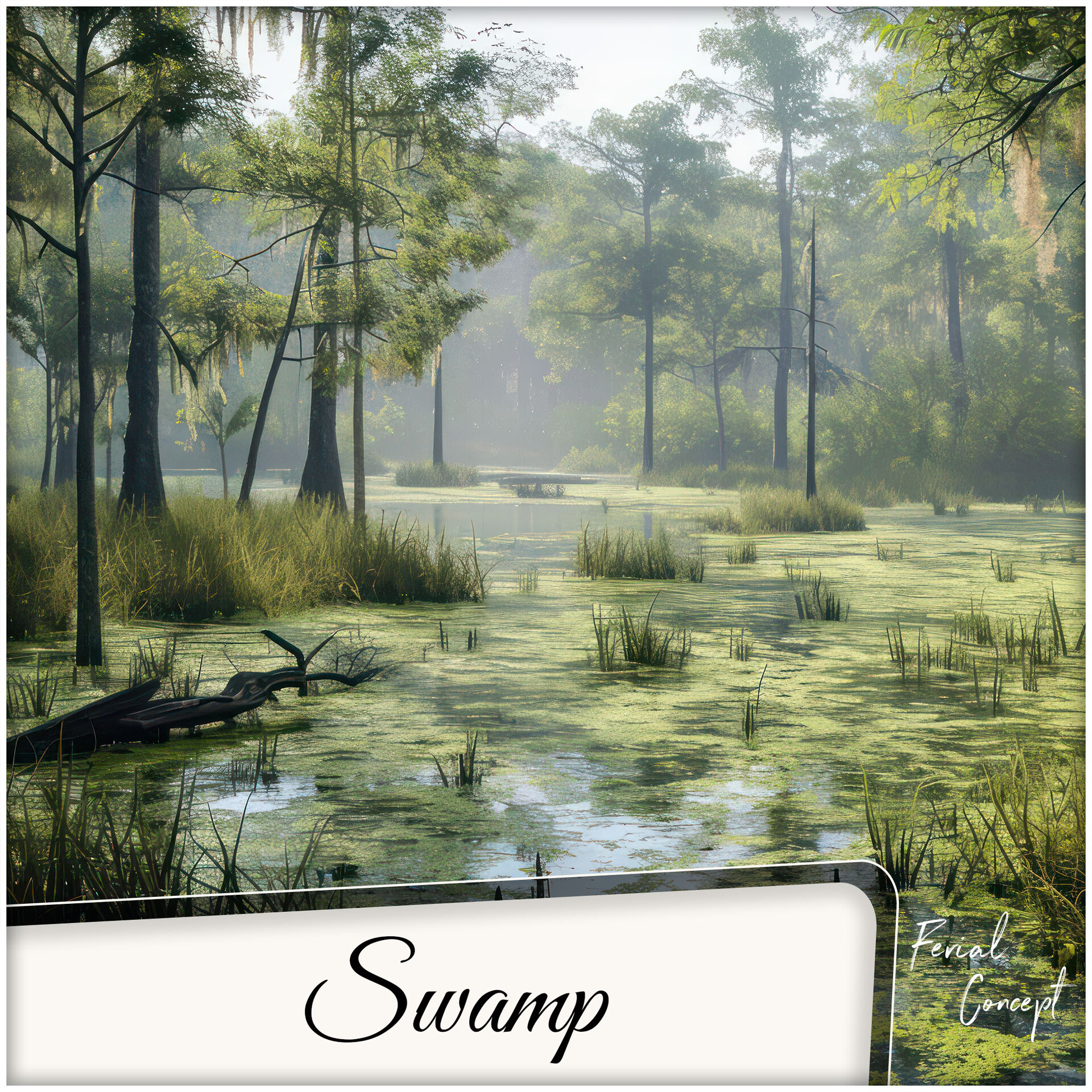 ArtStation - 🔹220 Swamp Environment Concept Reference Image Pack v.12 |8K|
