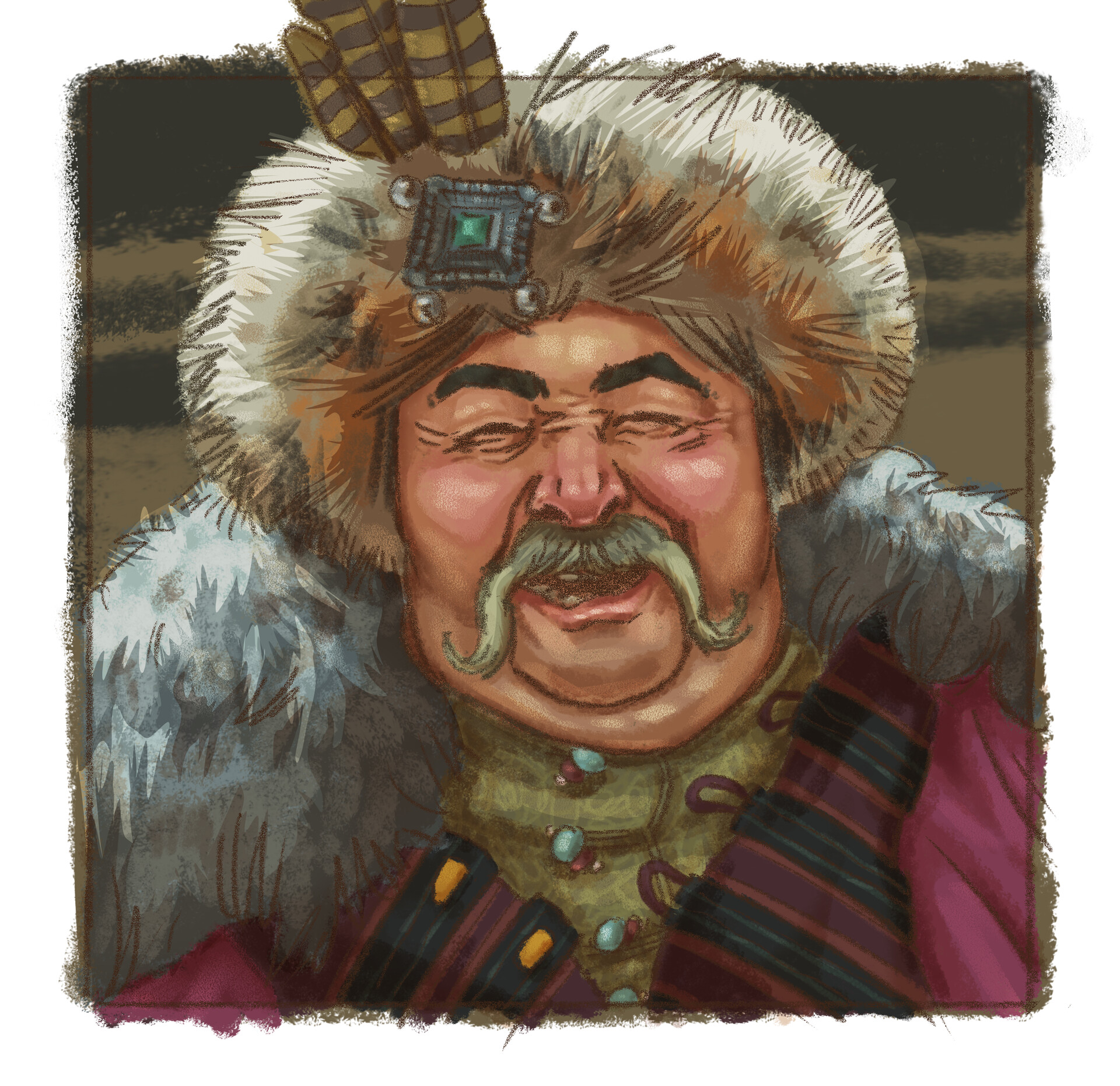 ArtStation - Amused man