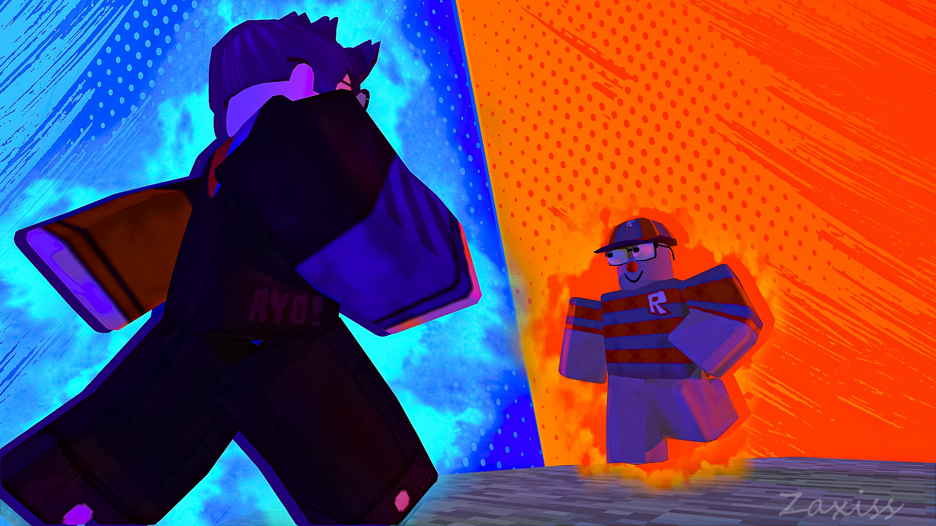 ArtStation - Roblox GFX #3 (Jojo Reference)