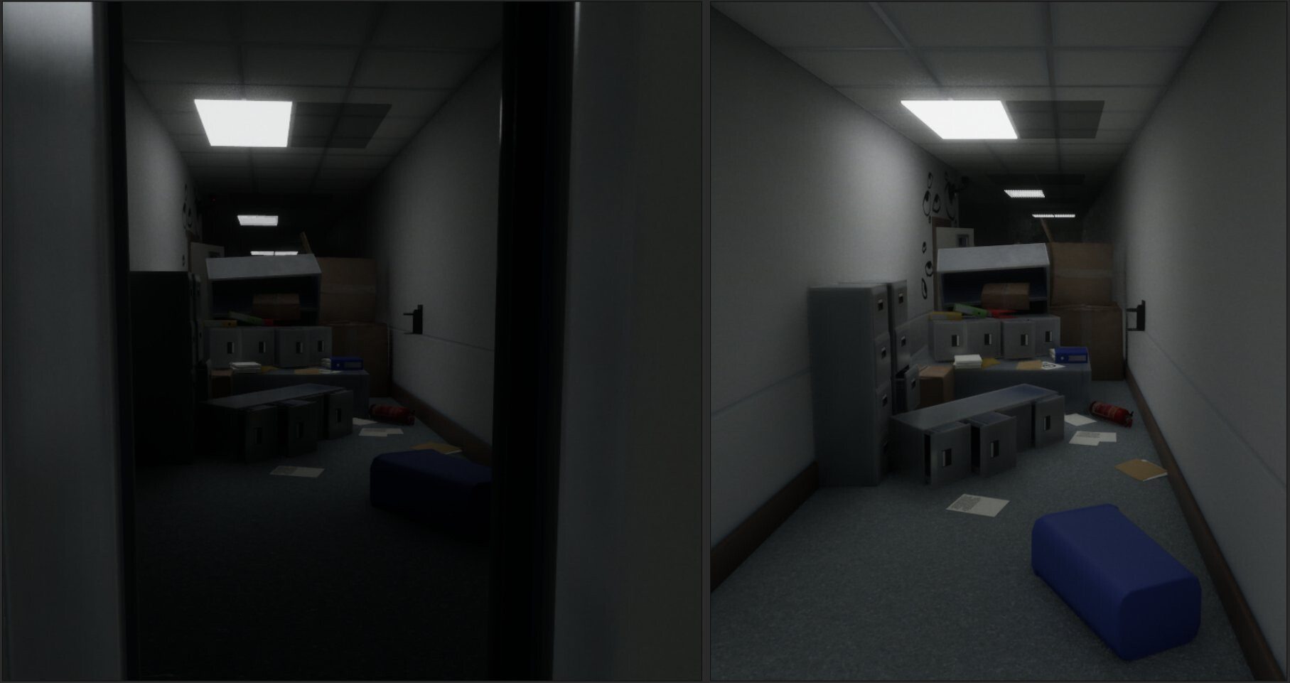 logan cook - Yuppie Psycho 3D - modular offices