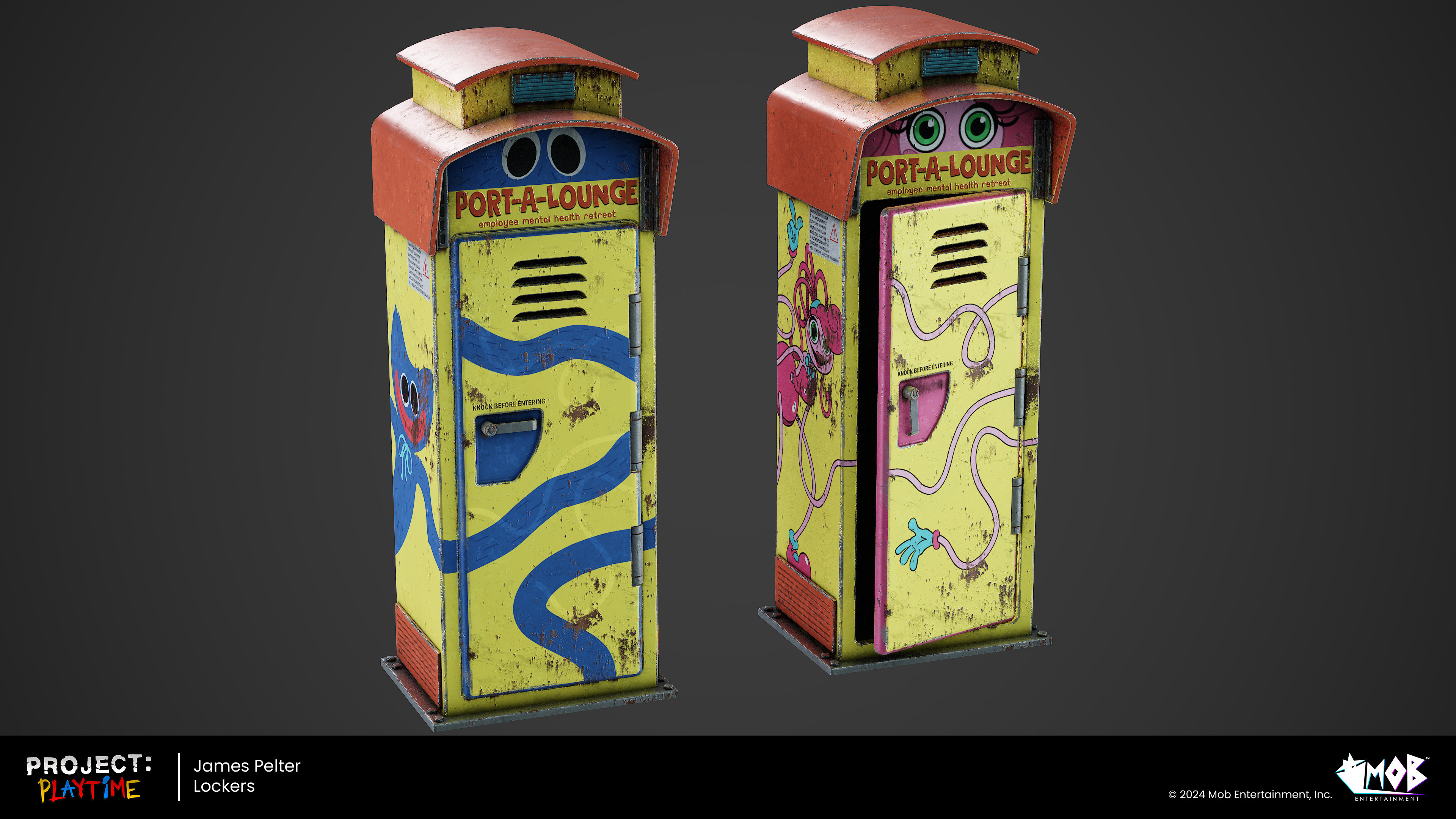 James Pelter - Project: Playtime - Cosmetic Modeling & Texturing