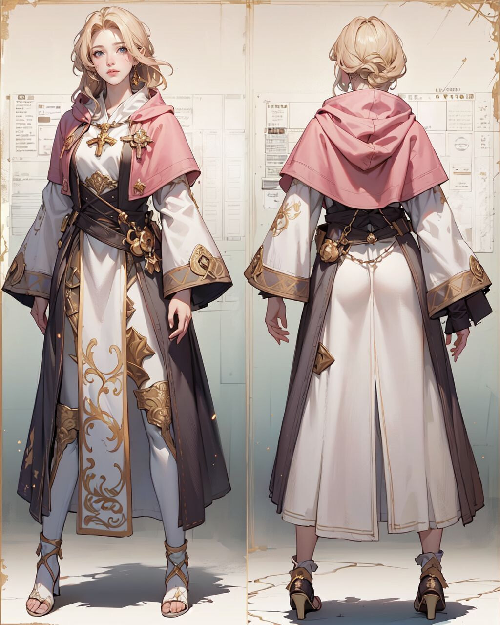 4K Anime Reference Art for Artists and Enthusiasts - 303 Warrior Outfit ...