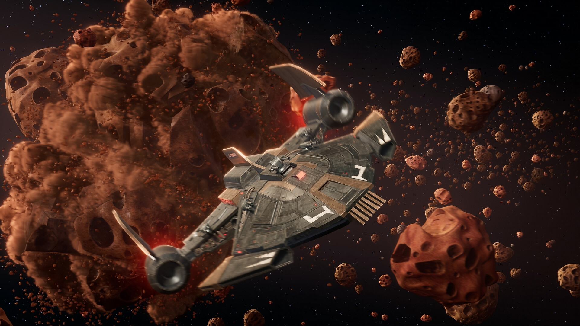 ArtStation - Star Wars - Young Jedi Adventures - Nihil Freighter - Hard ...